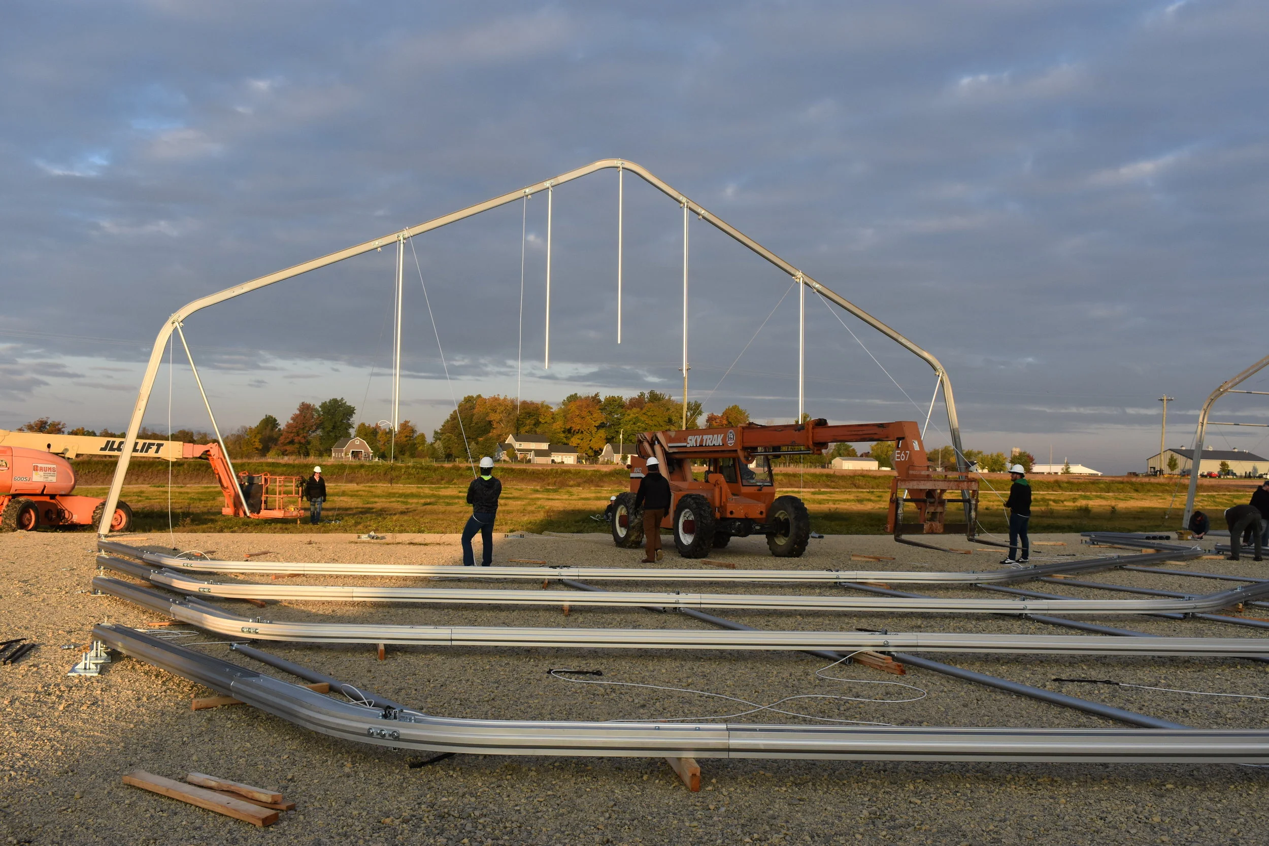 LAMS - Large Area Maintenance Shelter — Celina Military Shelters