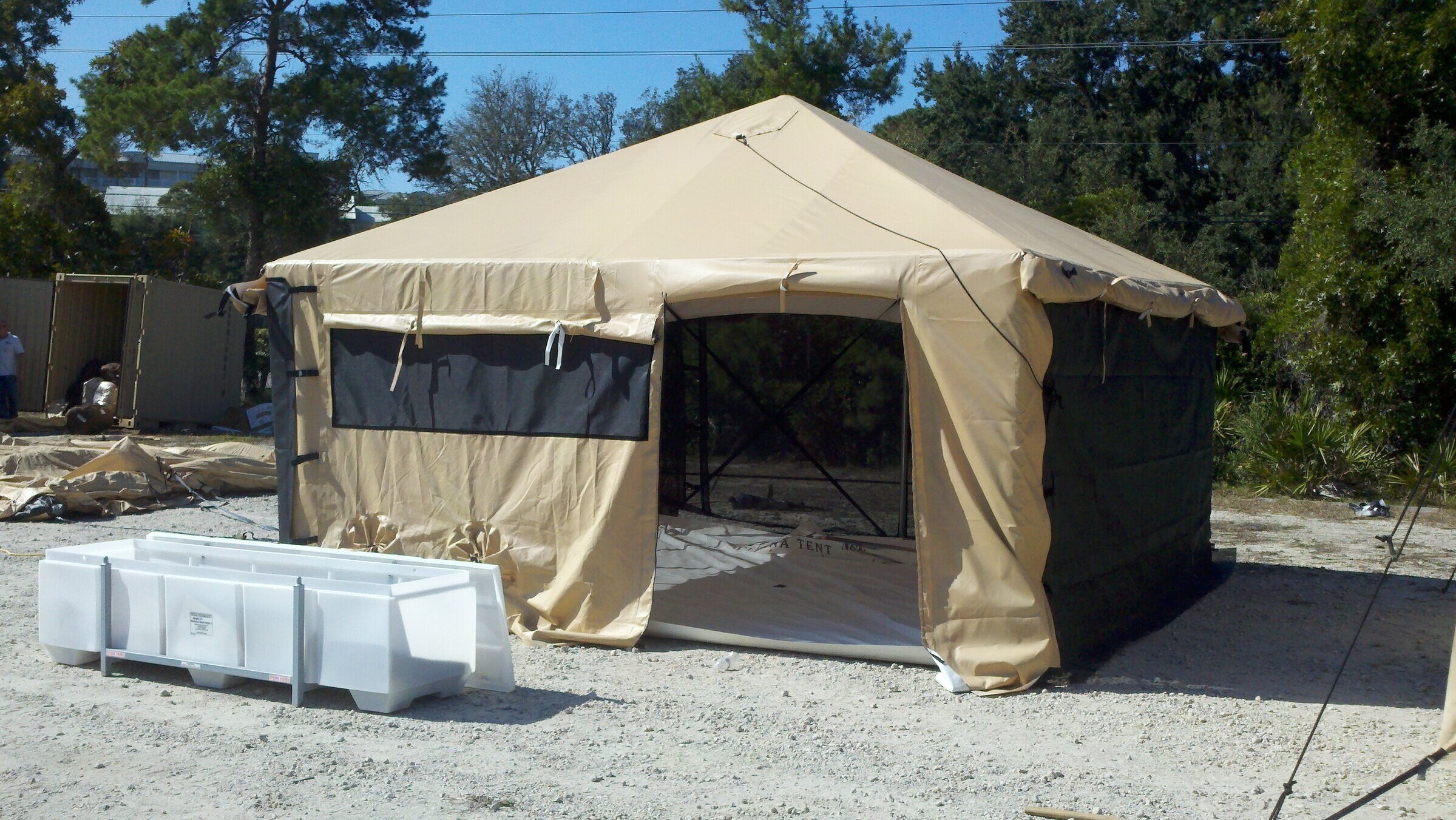 HGPTS - Humanitarian General Purpose Tent System — Celina Military Shelters