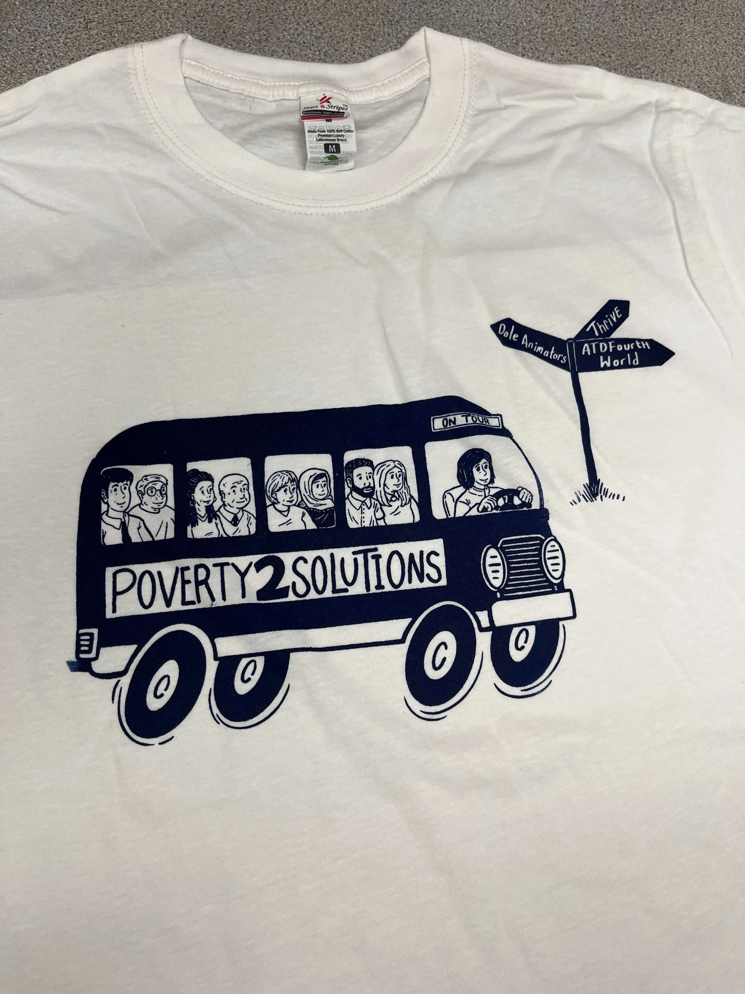 On tour - creating our own merch! — Poverty2Solutions