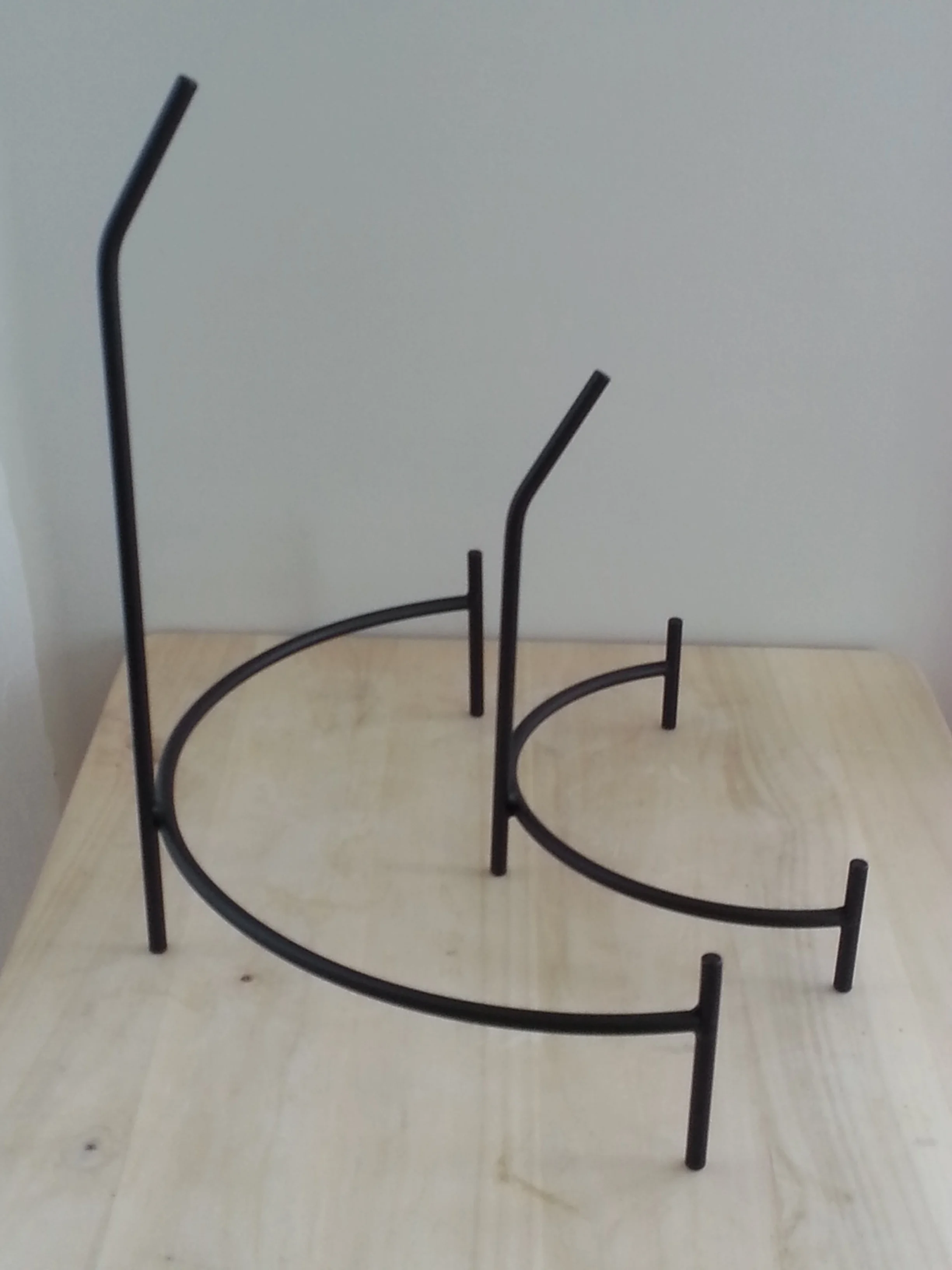 glass display stands — dave hardell