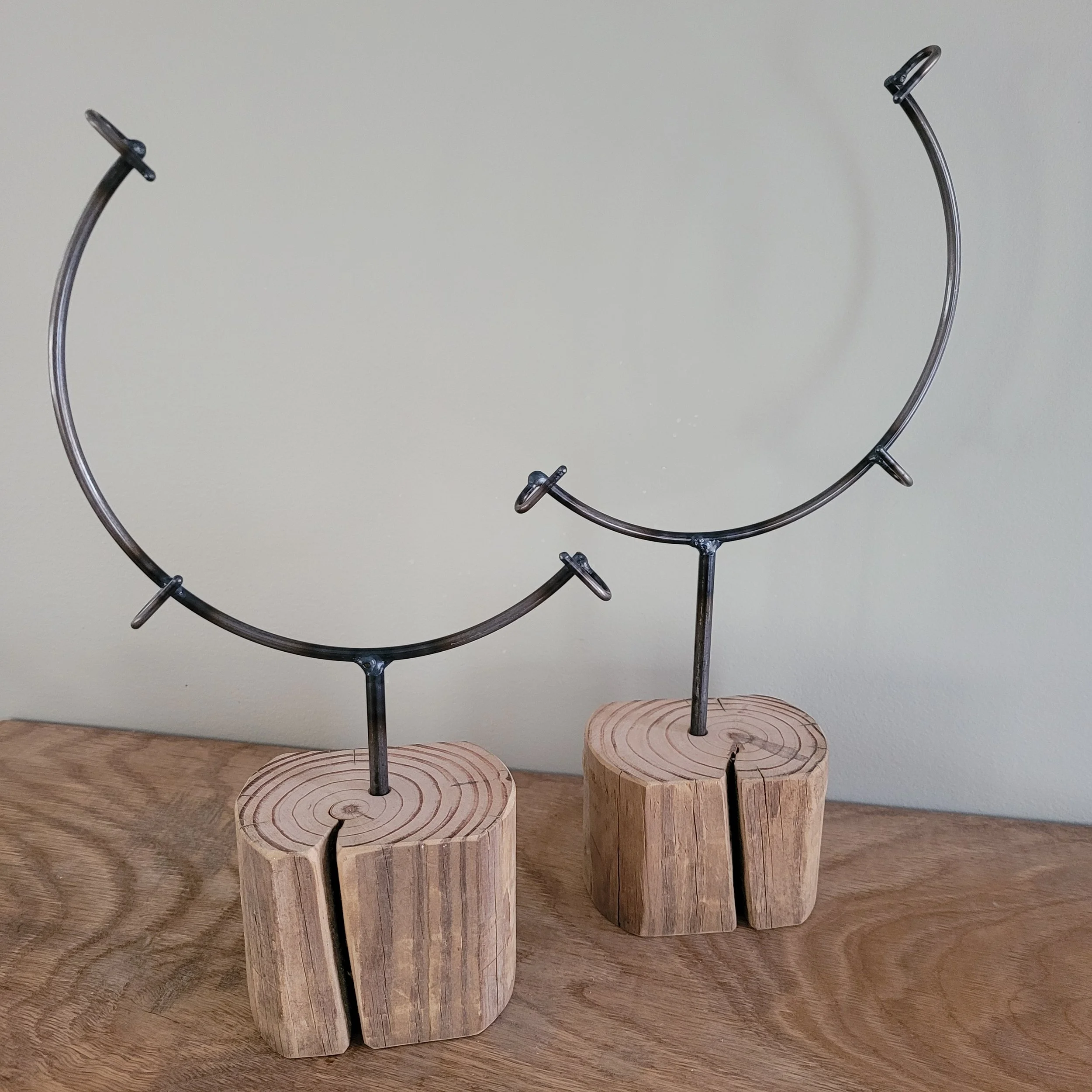 glass display stands — dave hardell