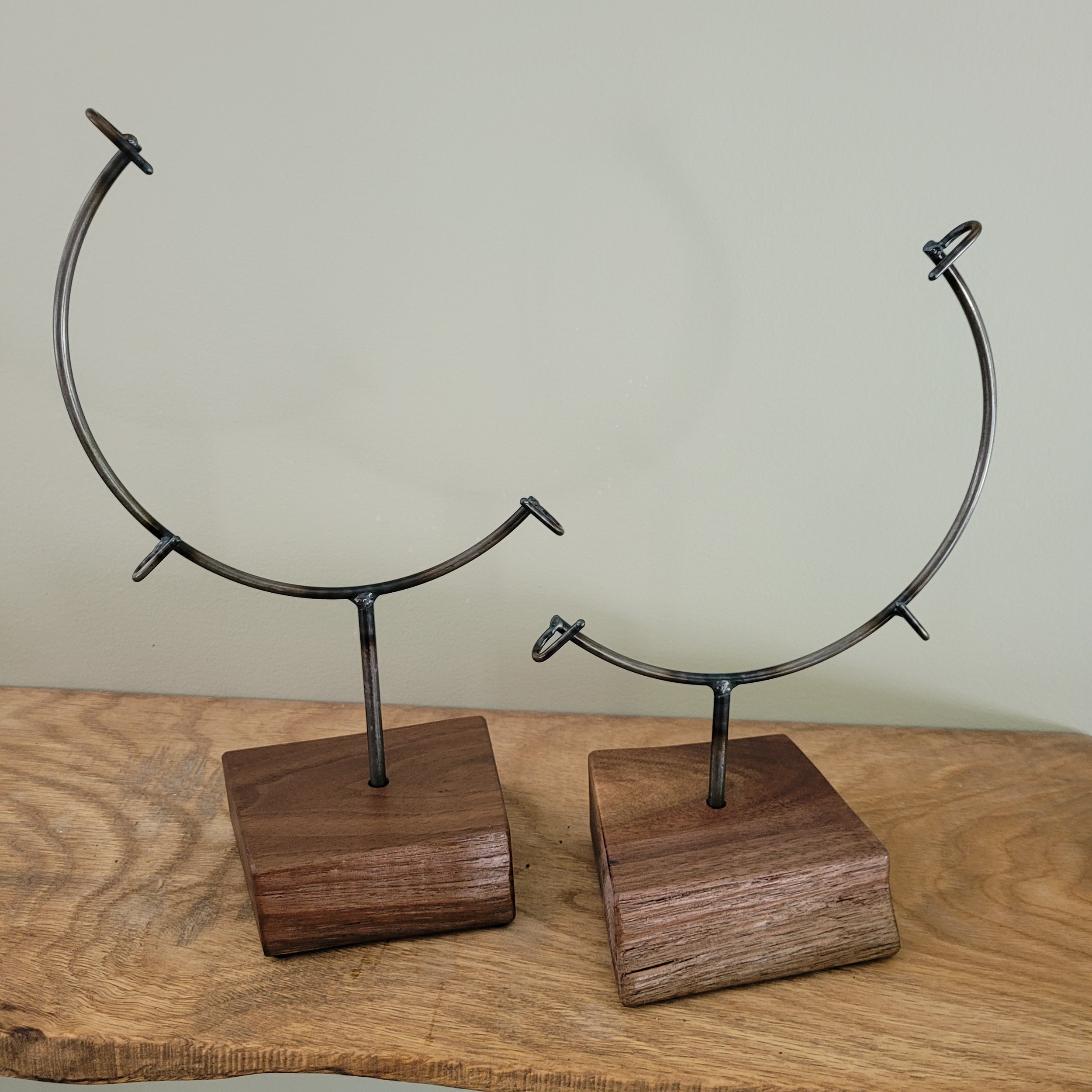 glass display stands — dave hardell