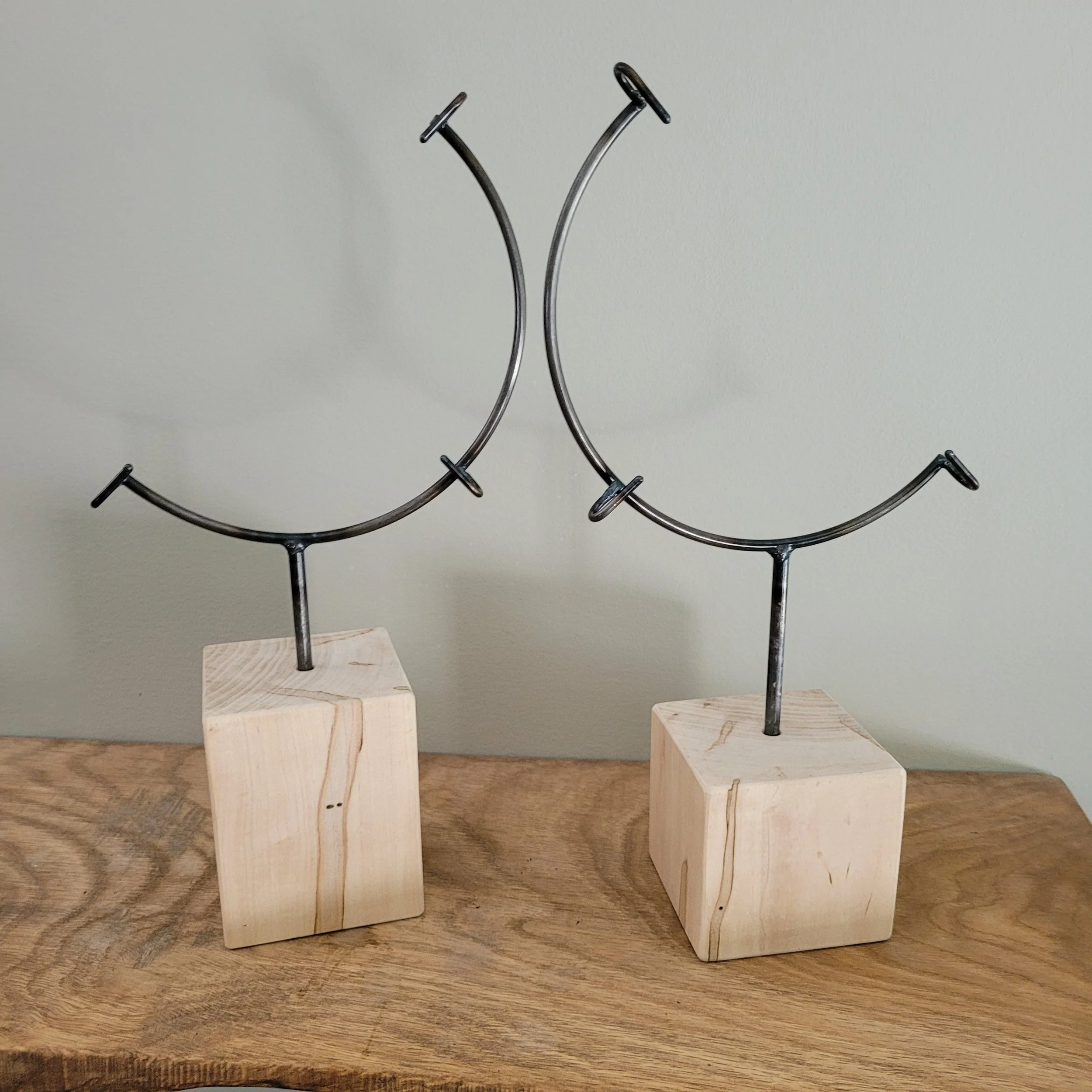 glass display stands — dave hardell