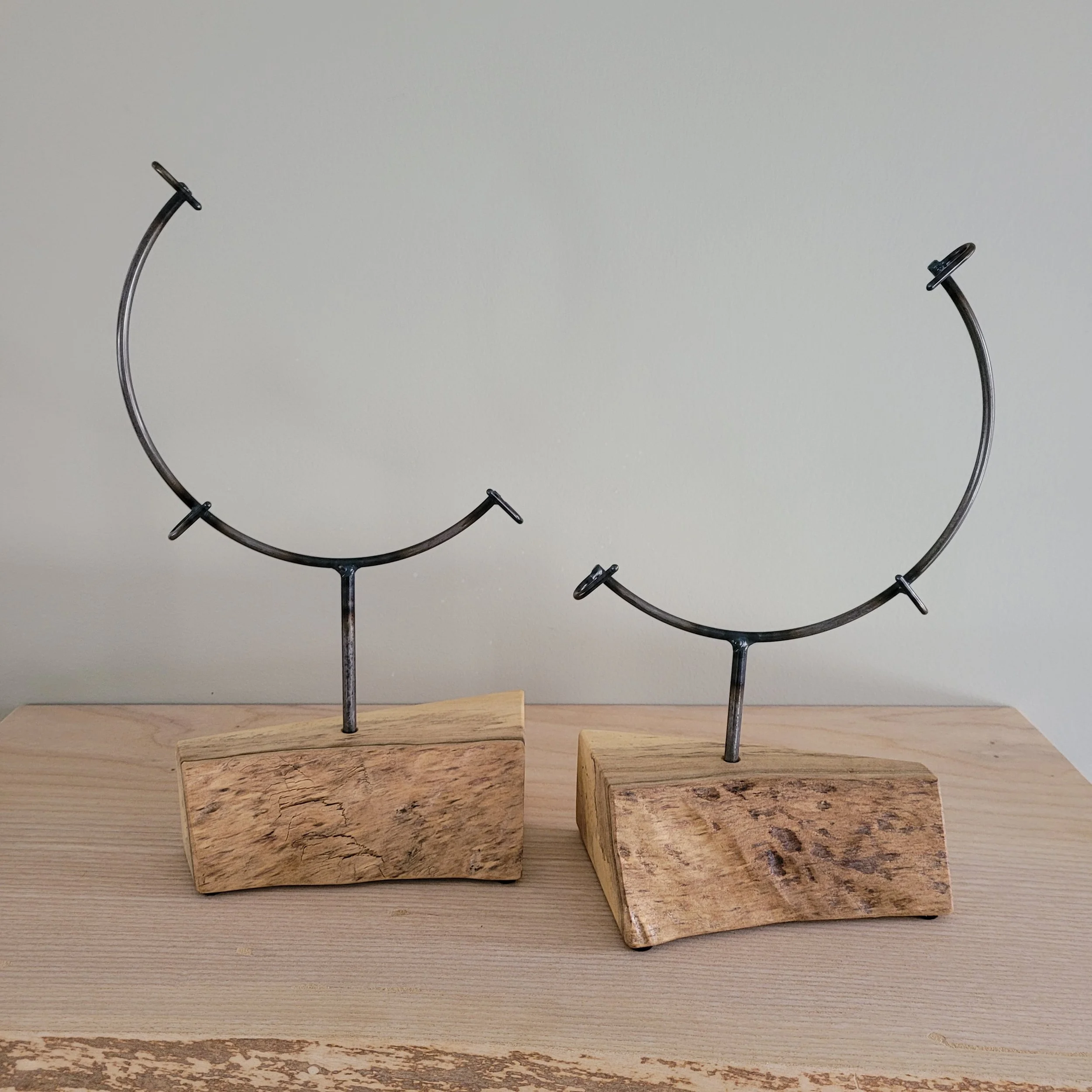 glass display stands — dave hardell