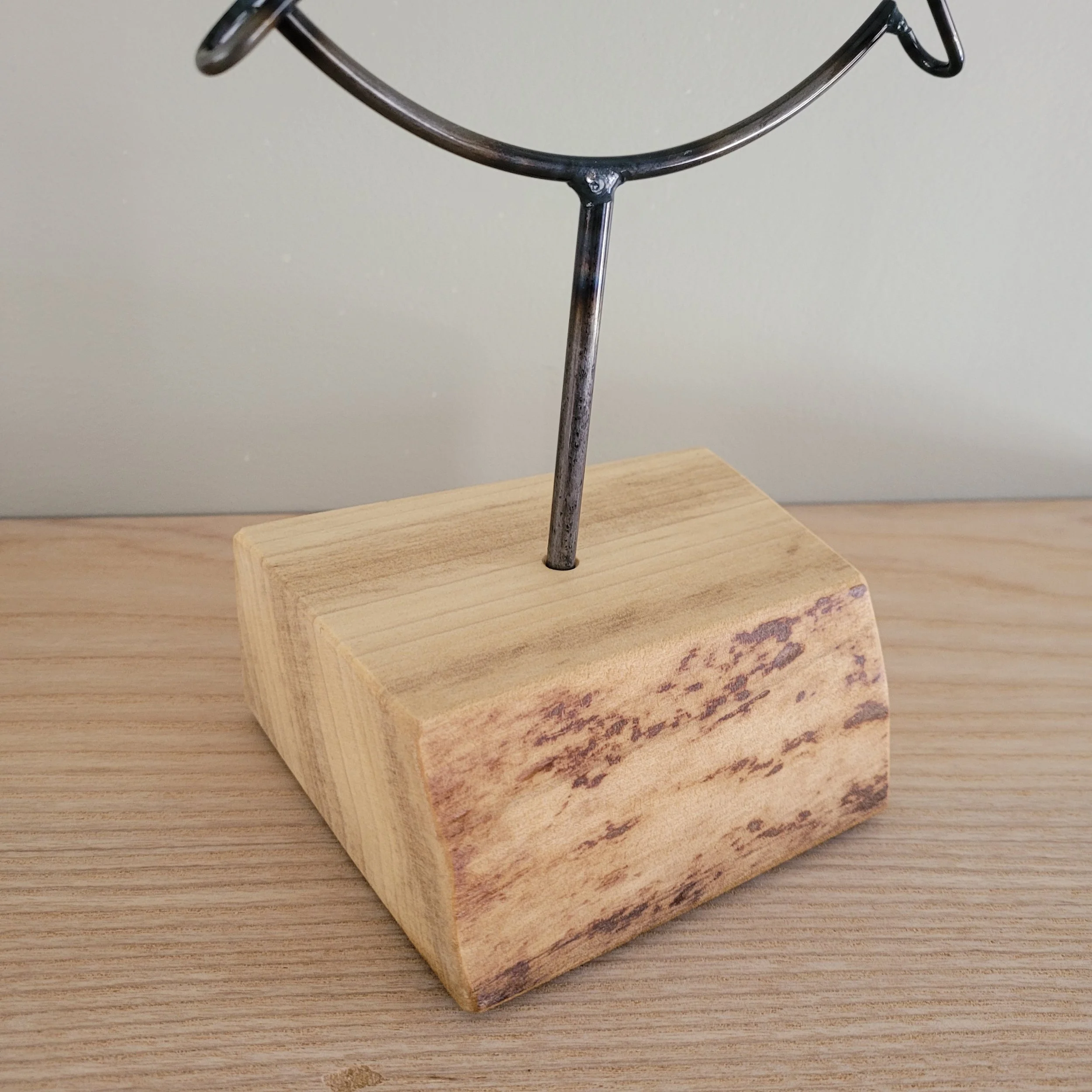 glass display stands — dave hardell