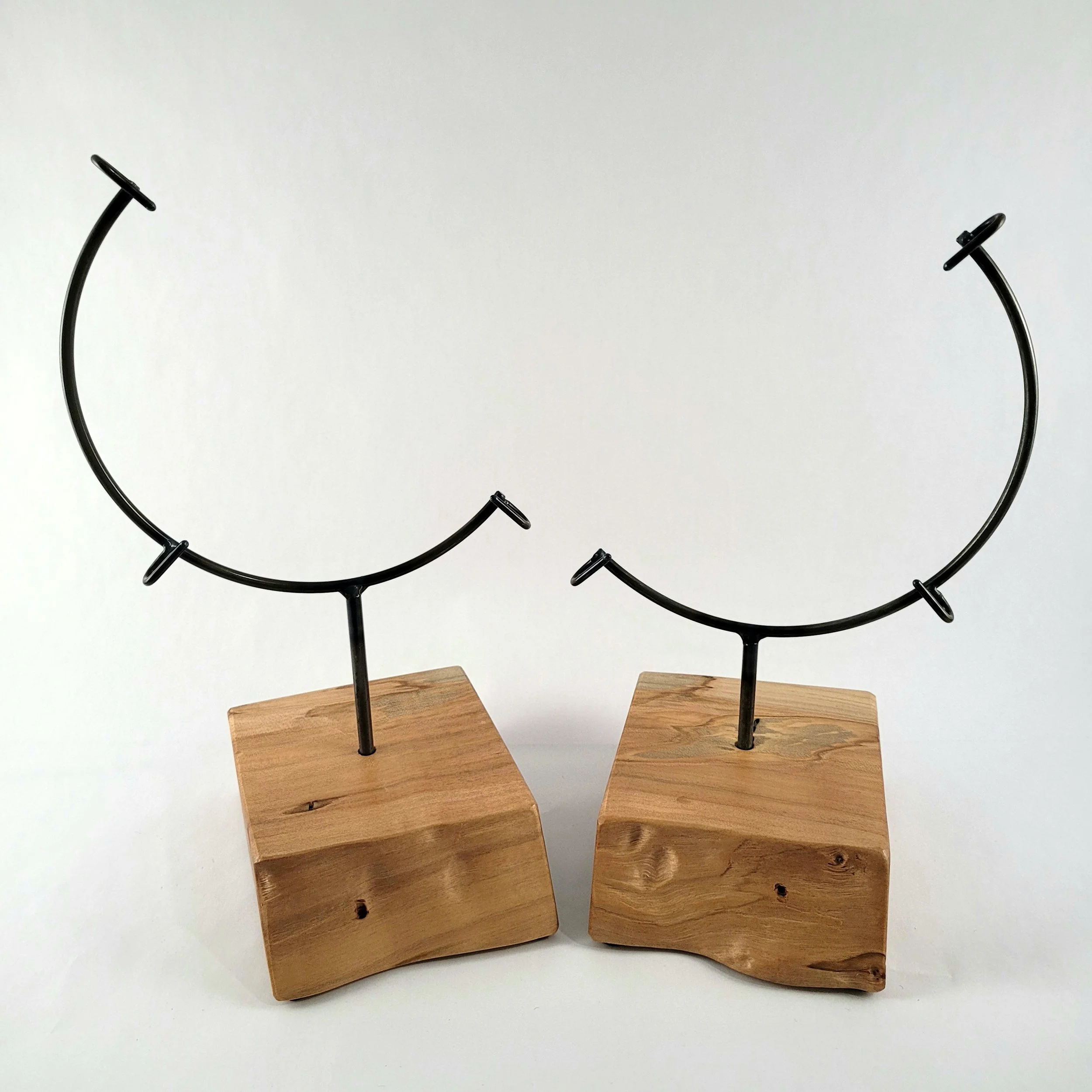 glass display stands — dave hardell