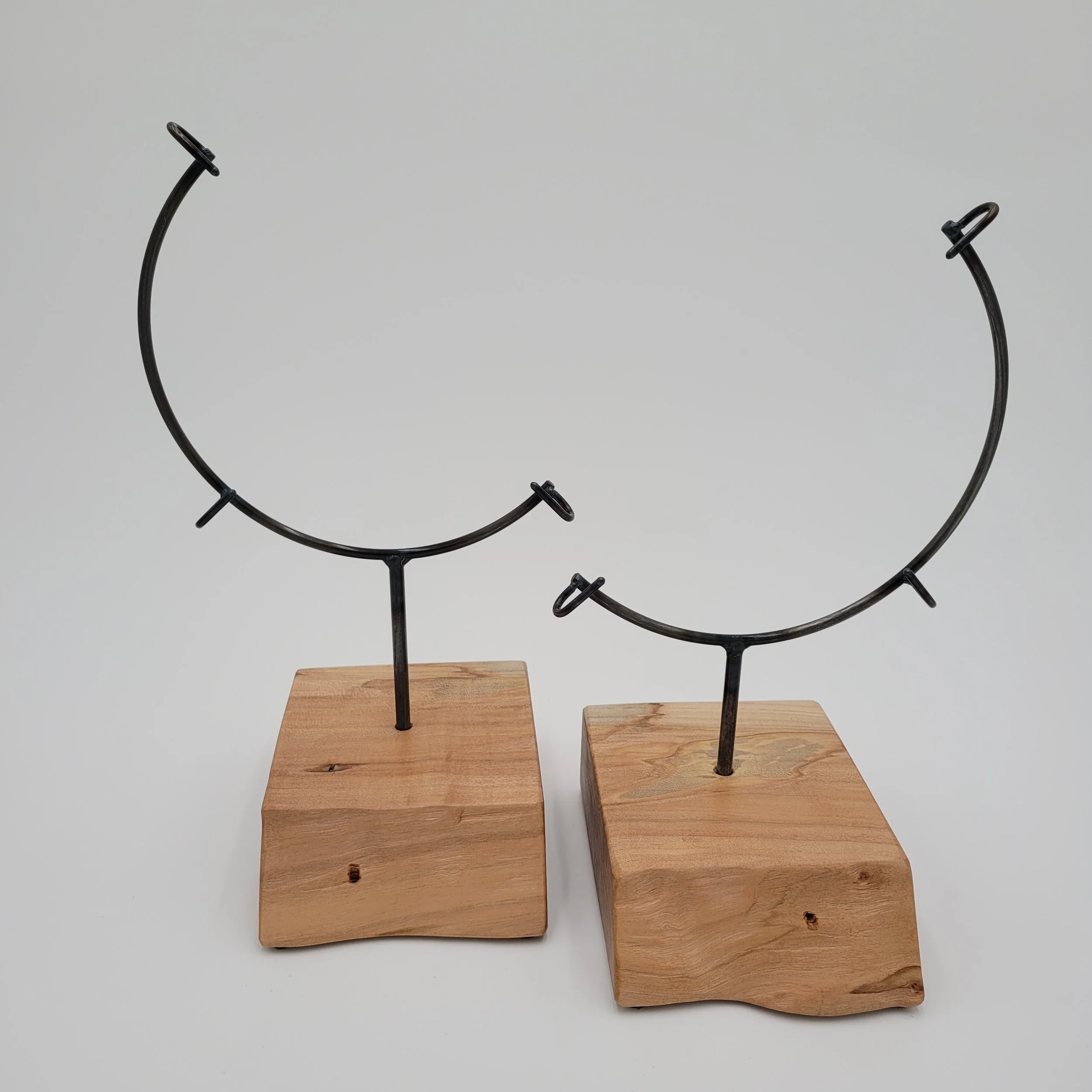 glass display stands — dave hardell