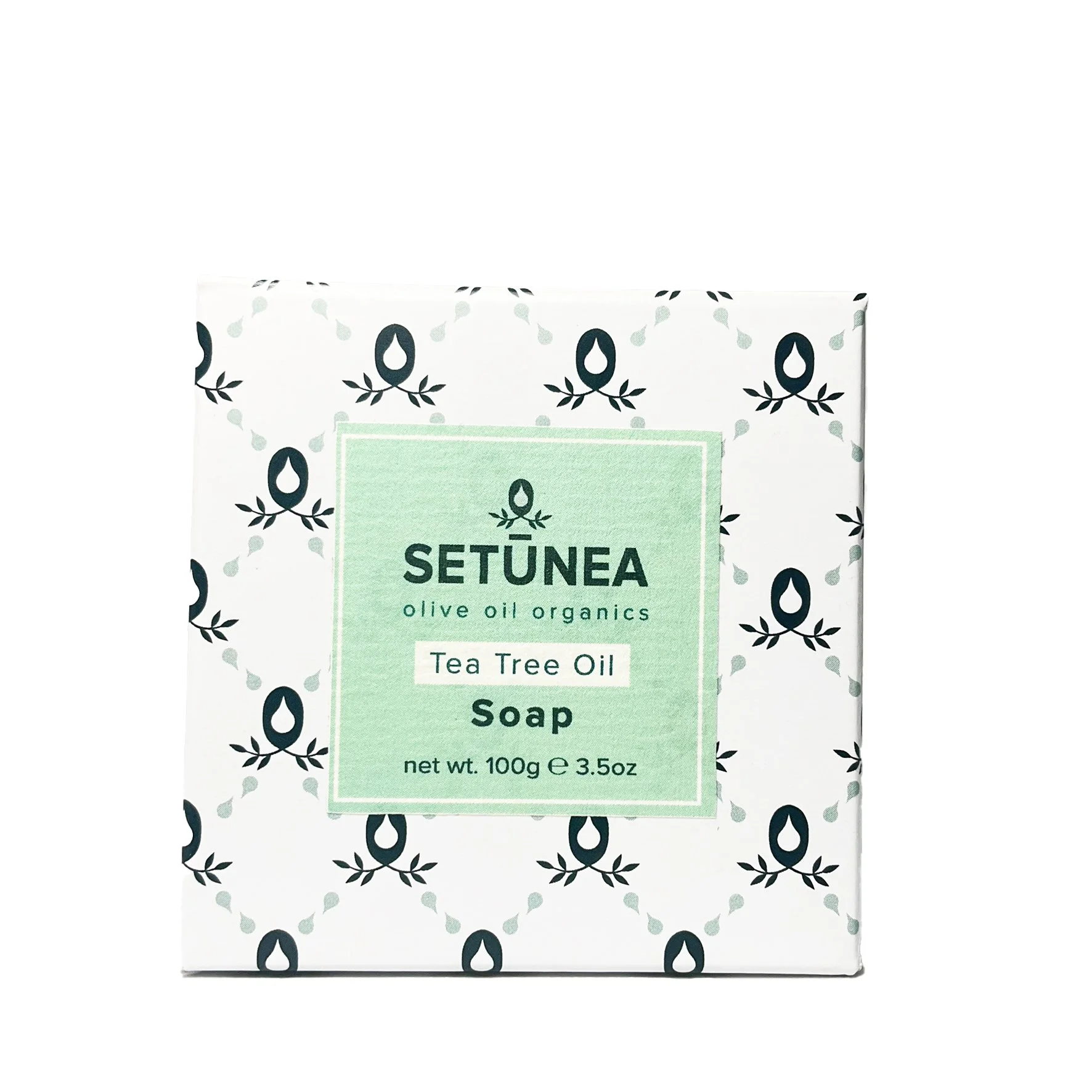 Tea Tree Oil soap 100g — Setunea Olive Oil Organics