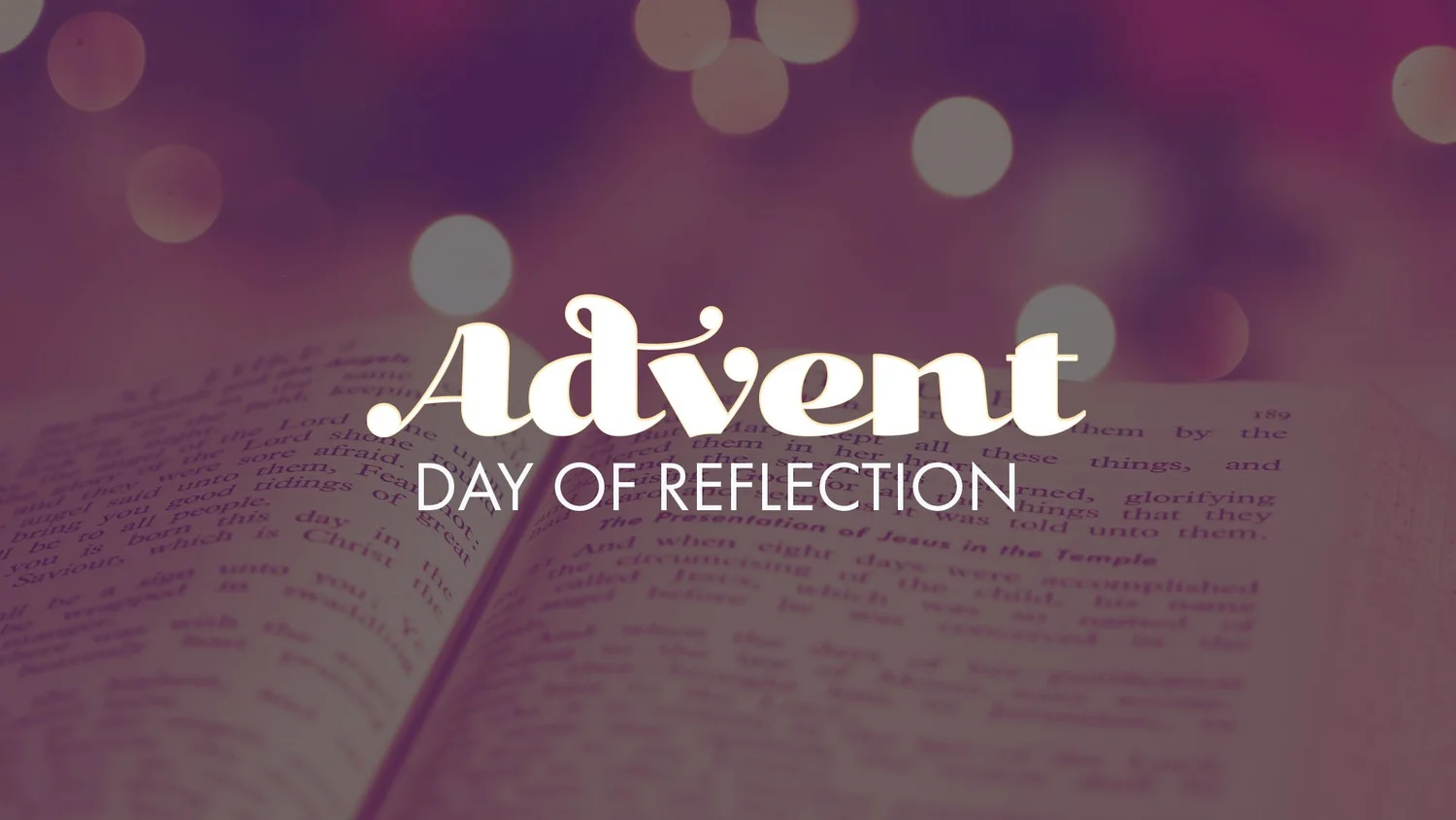 Day of Reflection — Holy Cross Church