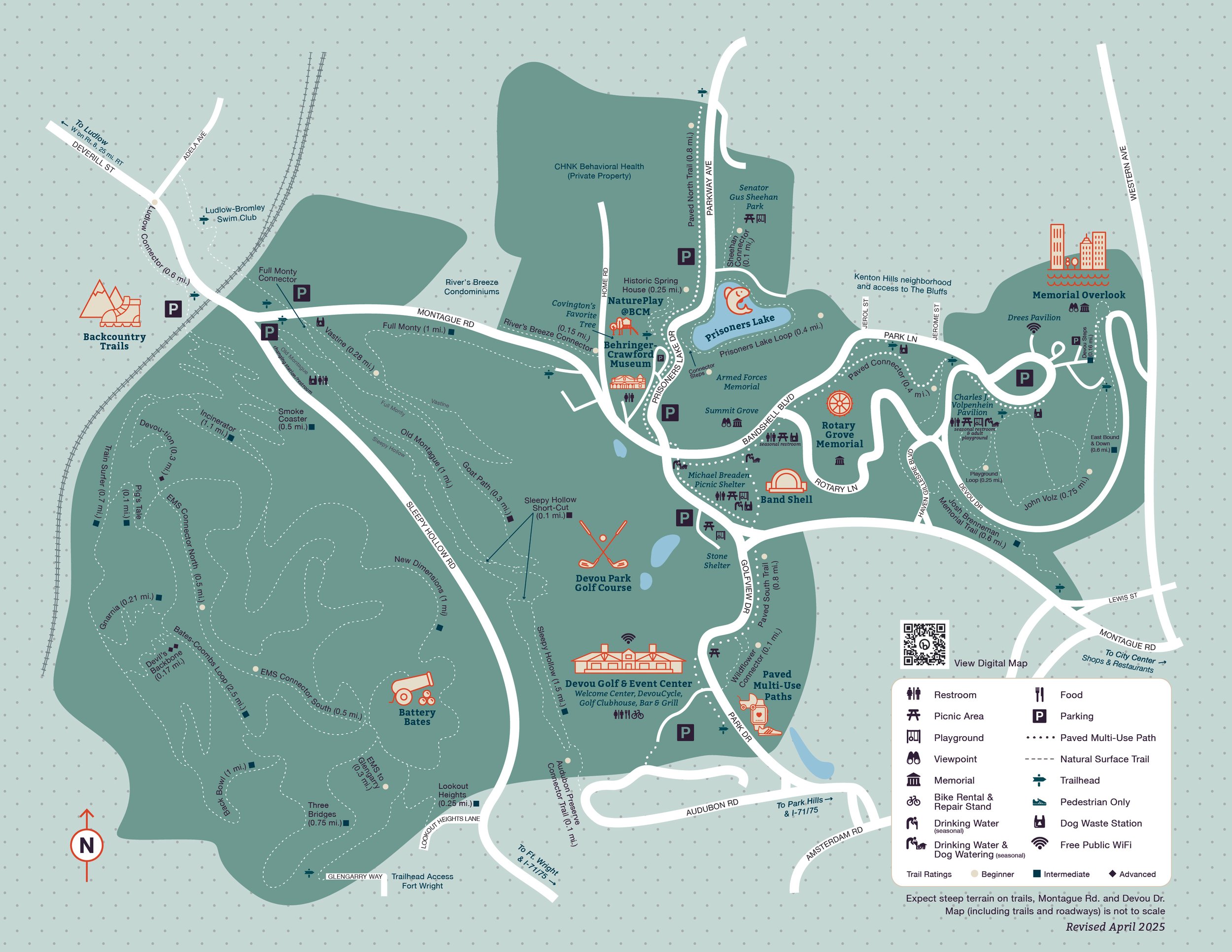 Park Map — Devou Park