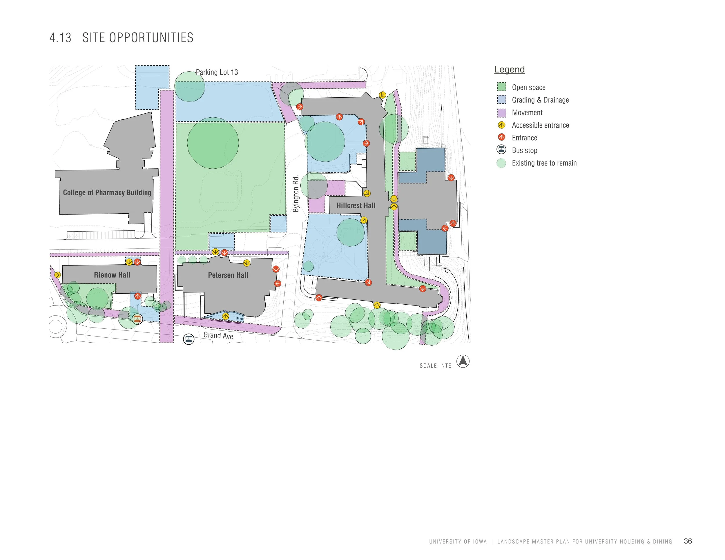 University of Iowa Housing & Dining Housing Landscape Master Plan — JBC