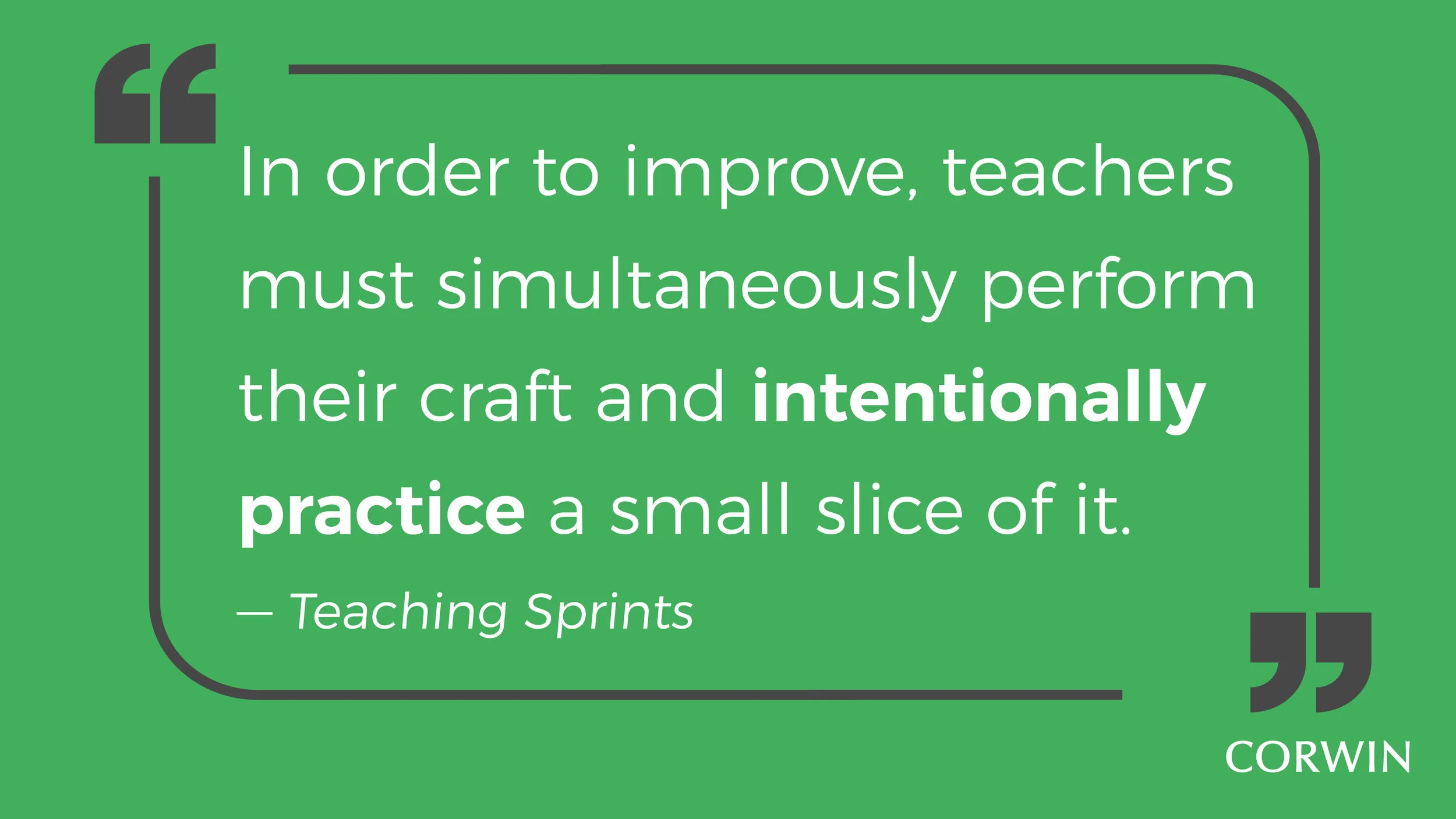 Book — Teaching Sprints