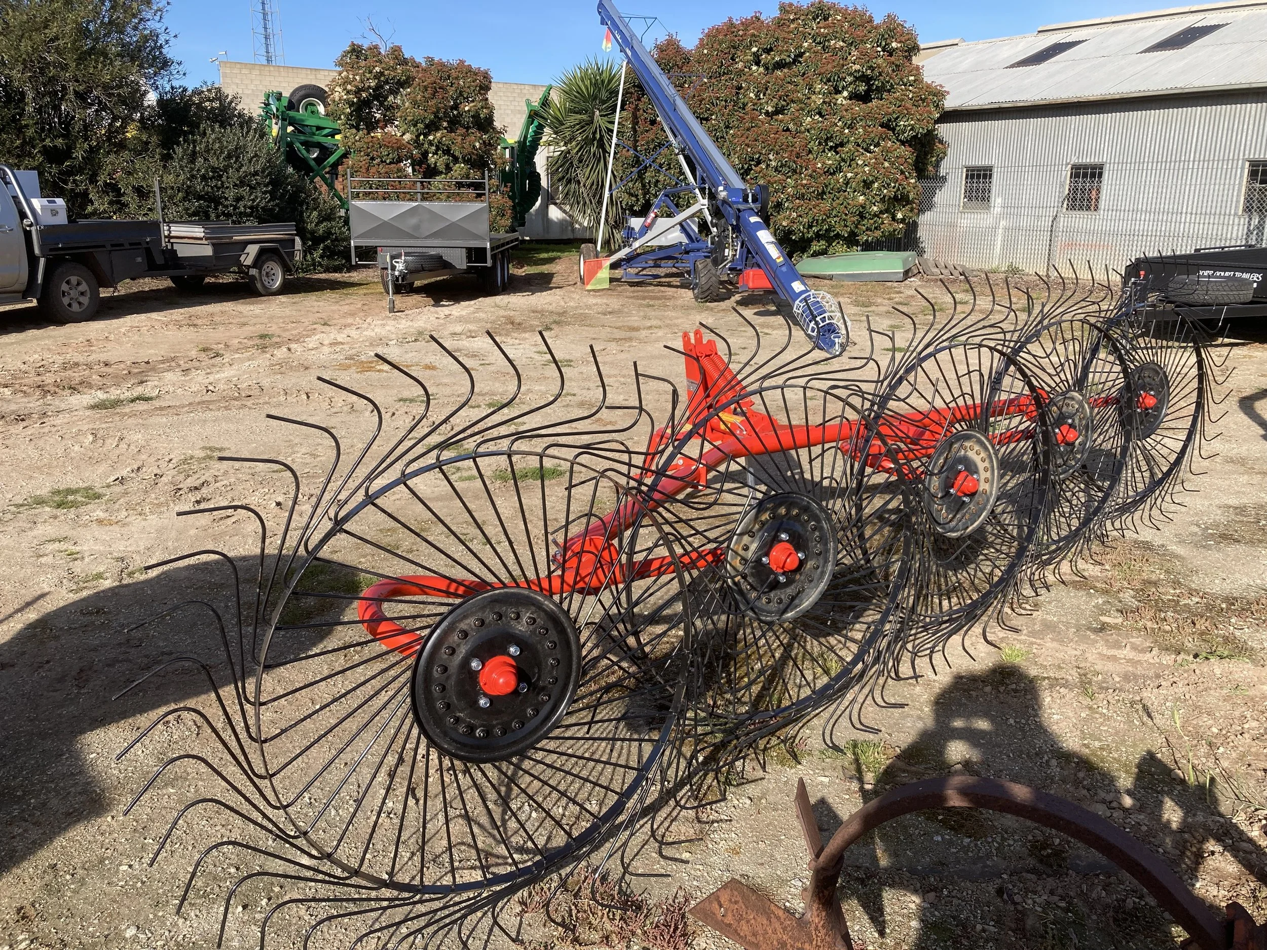 Hay Making and Handling — Header Wrecking | Murray Mallee Machinery ...