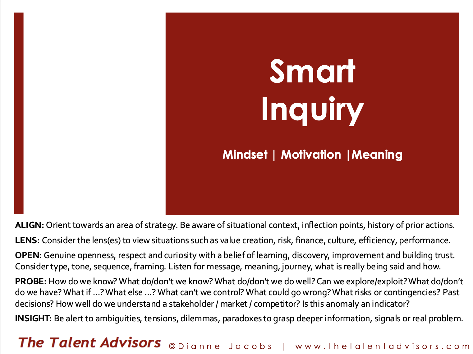 SMART INQUIRY: Next level governance — The Talent Advisors | The NED ...