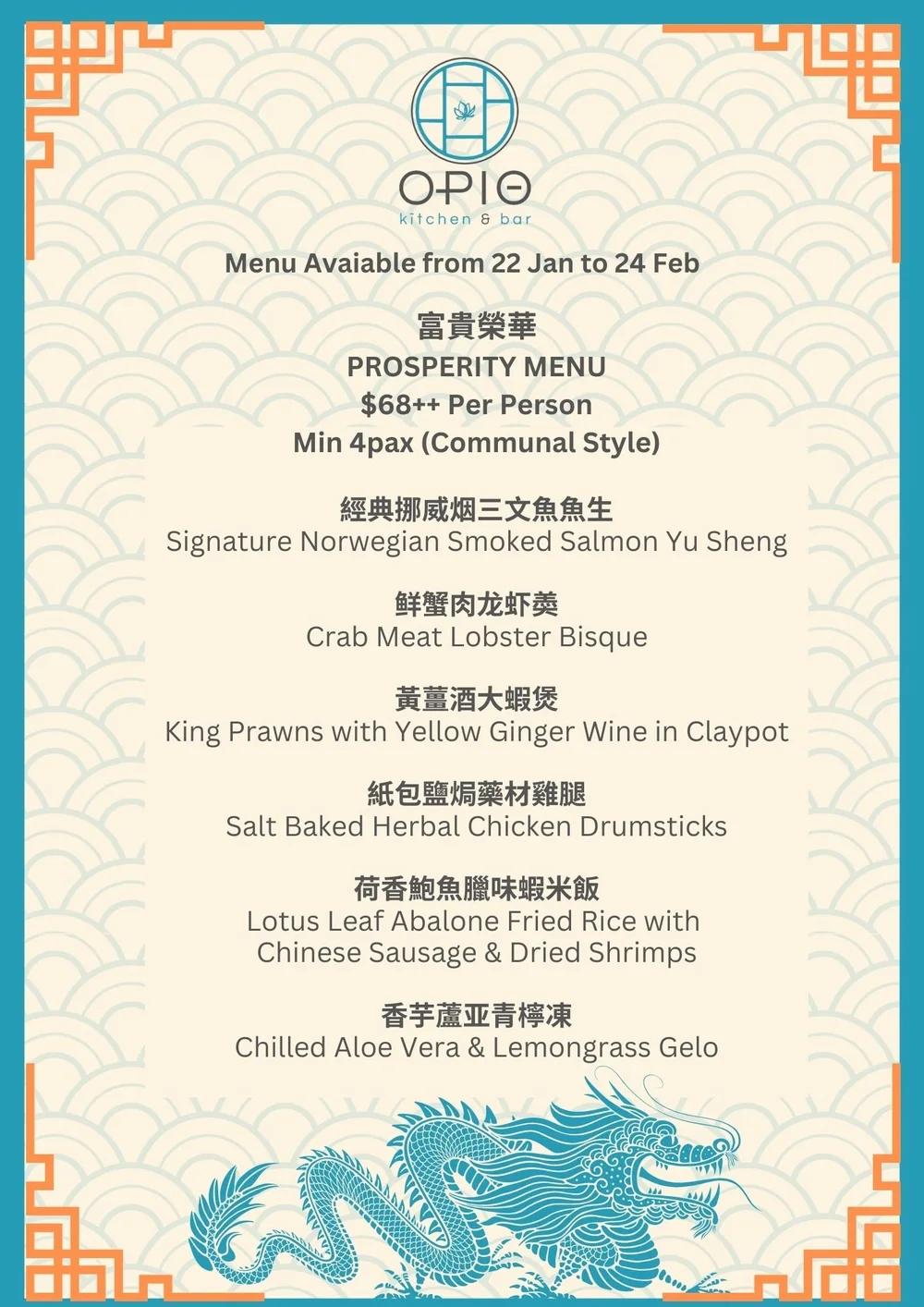 OPIO Kitchen & Bar — Blue Lotus Concepts International Pte Ltd