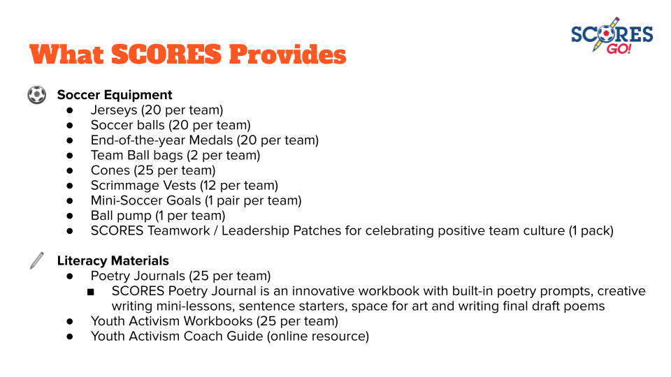 SCORES GO! — SCORES U