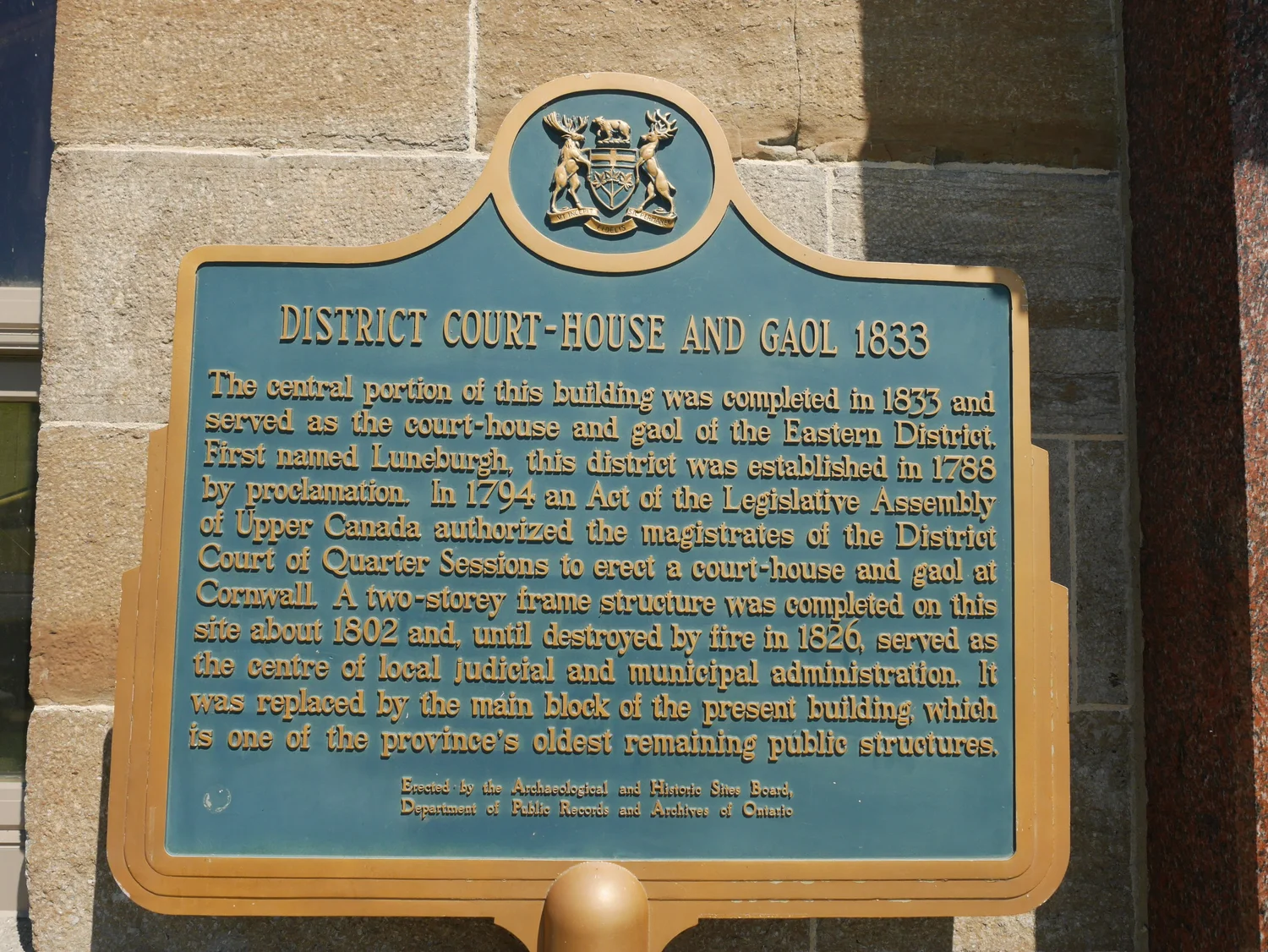 Our History — Historic SDG Jail