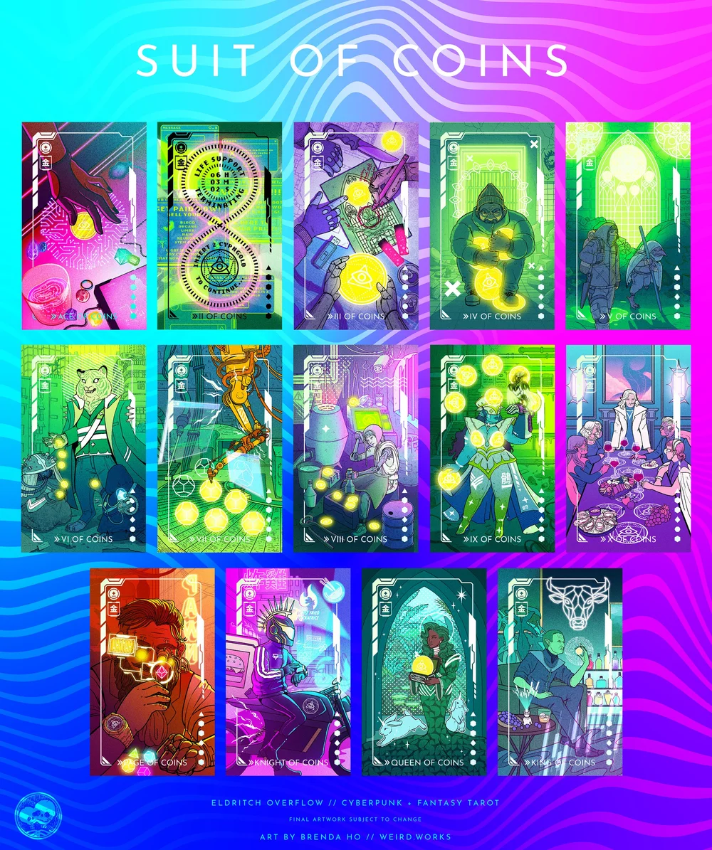 Eldritch Overload Tarot Deck — weird works