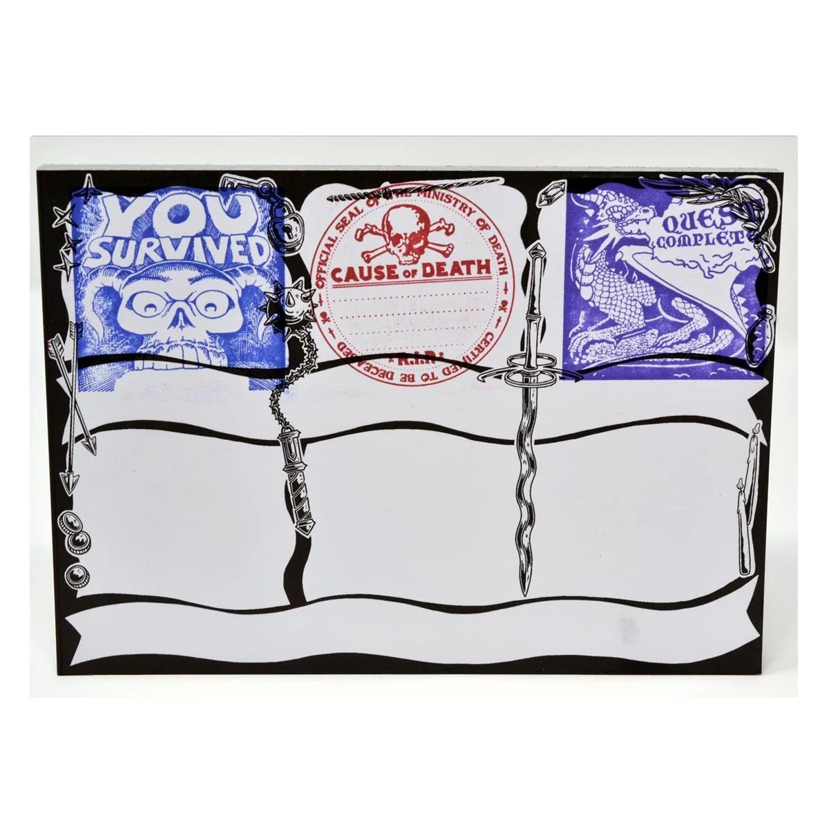 official- you have survived rpg stamp — weird works