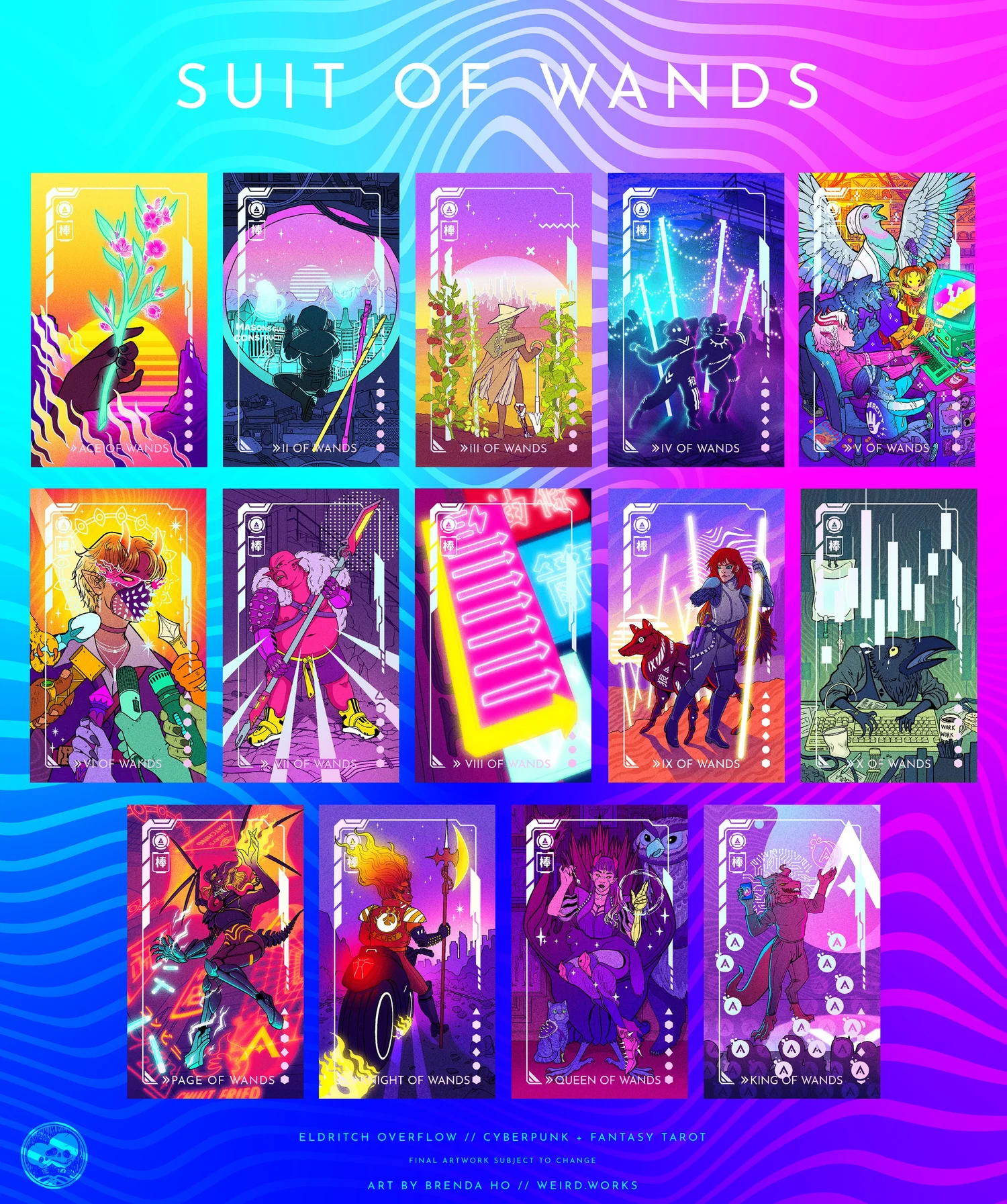 Eldritch Overload Tarot Deck — weird works