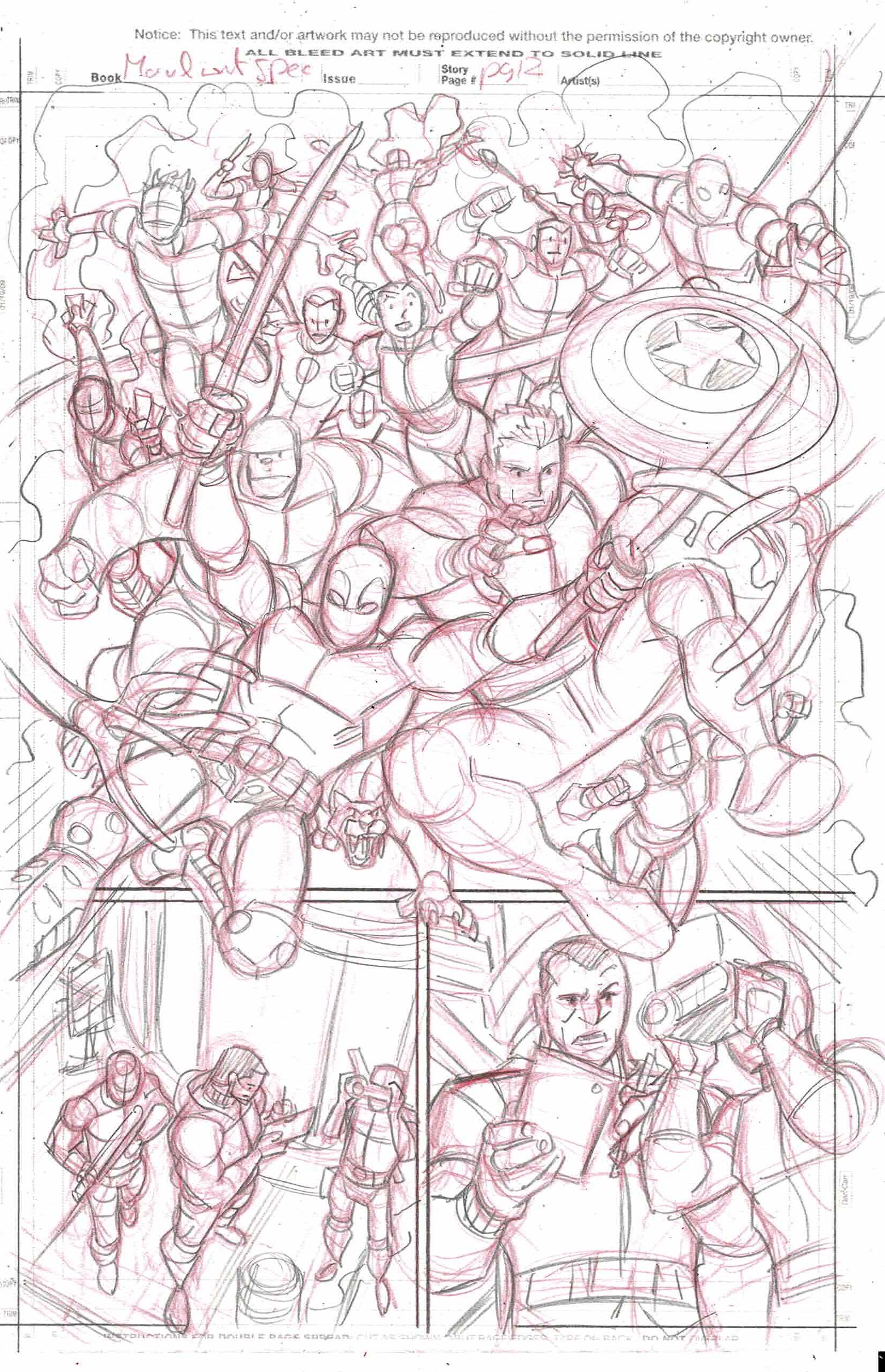 Marvel Winter Break Special #1 - Page #12 — ART BY CANUCKS