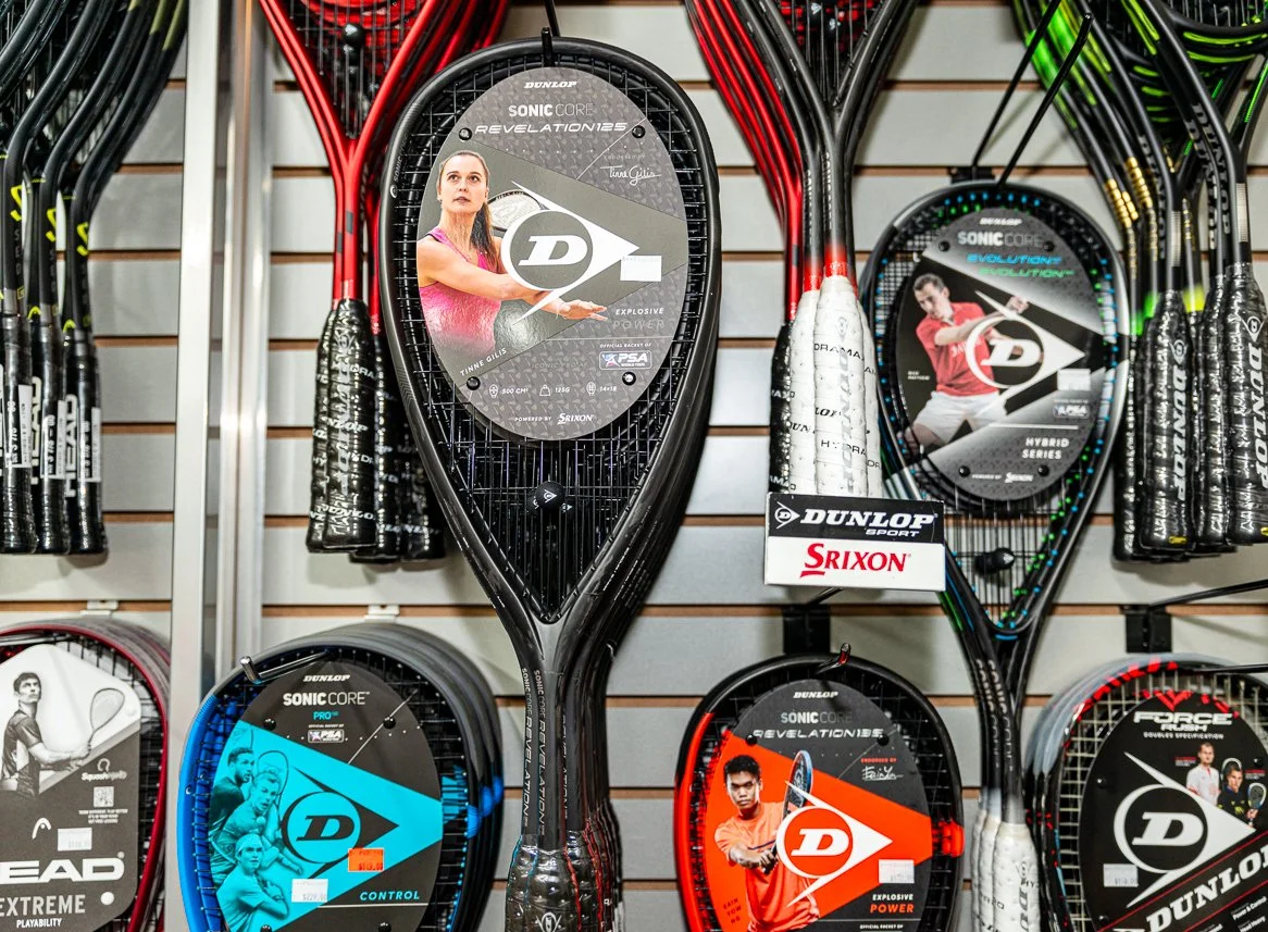 Our extensive selection of Racquet Sports Equipment is second to none ...