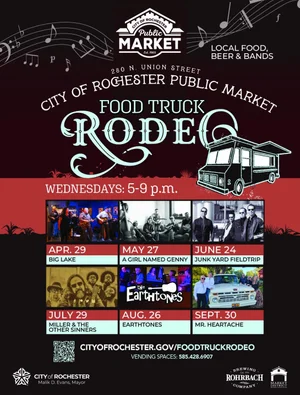 Food truck rodeo 2026 line up! — Friends of the Rochester Public Market