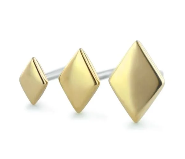 NeoMetal Moon Titanium Threadless End — SUBA Piercing & Fine Jewelry