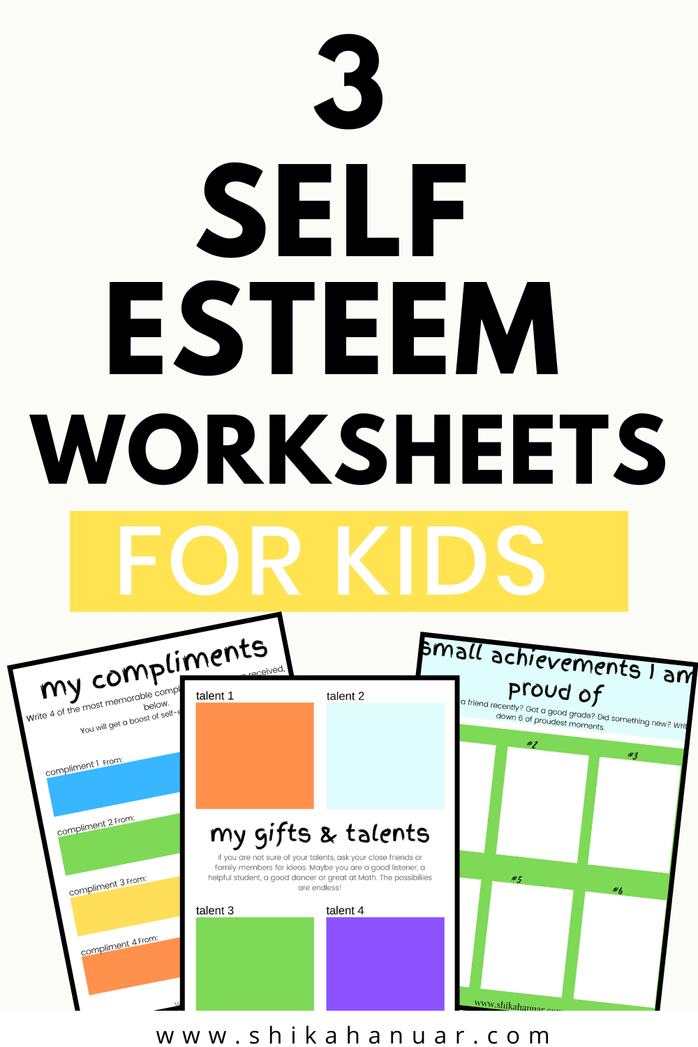 Here Are 18 Printable Self Esteem Worksheets Pdf Activities And Here Are 18 Printable Self Esteem Worksheets Pdf Activities And