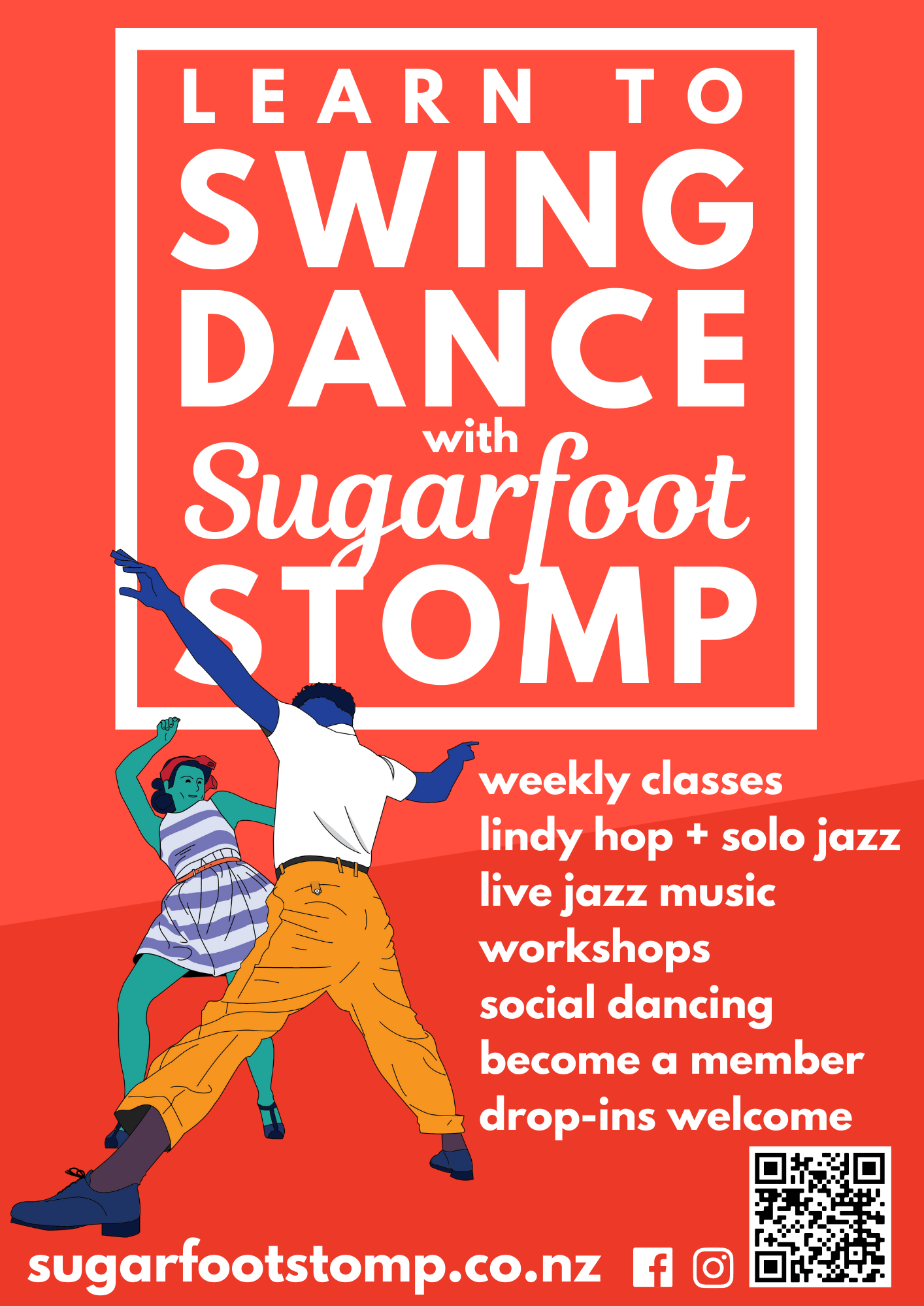 Sugarfoot Stomp - swing dancing in Wellington, NZ