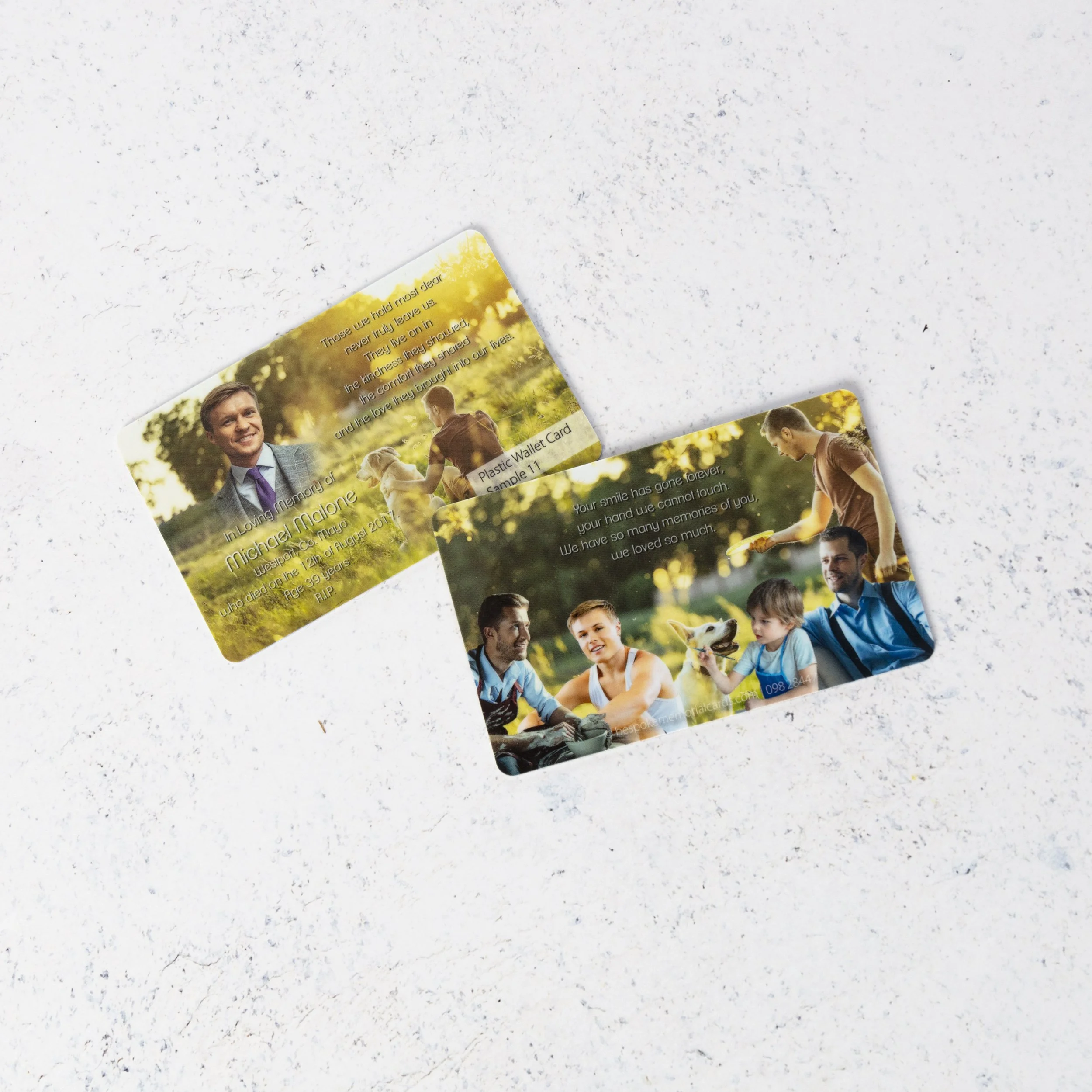 Products — Bespoke Memorial Cards