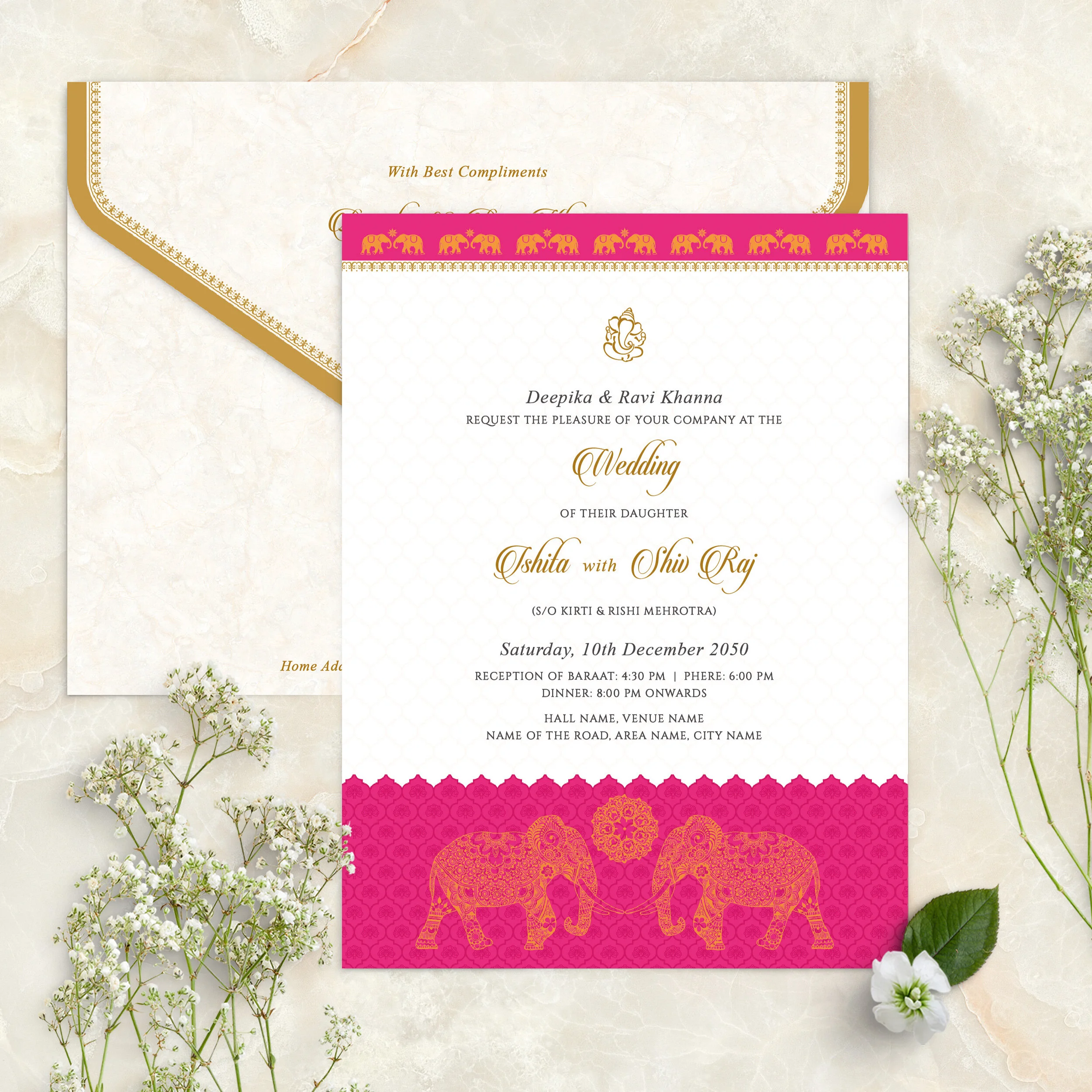 Rohan & Aparna Invitations