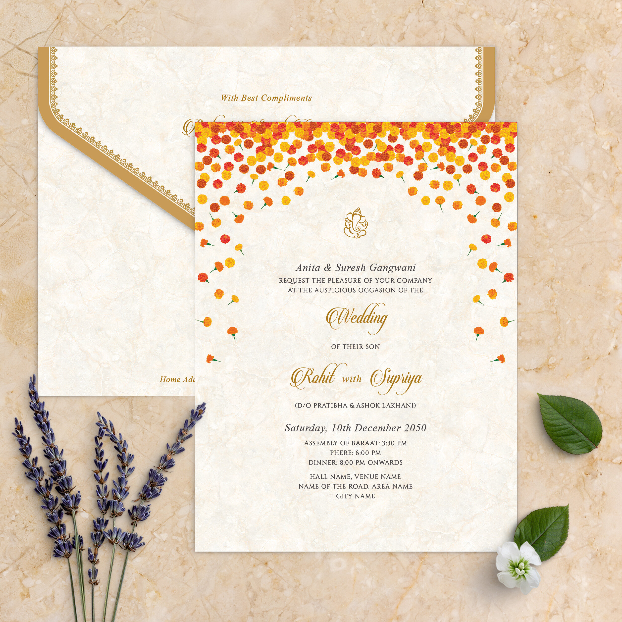 Rohan & Aparna Invitations