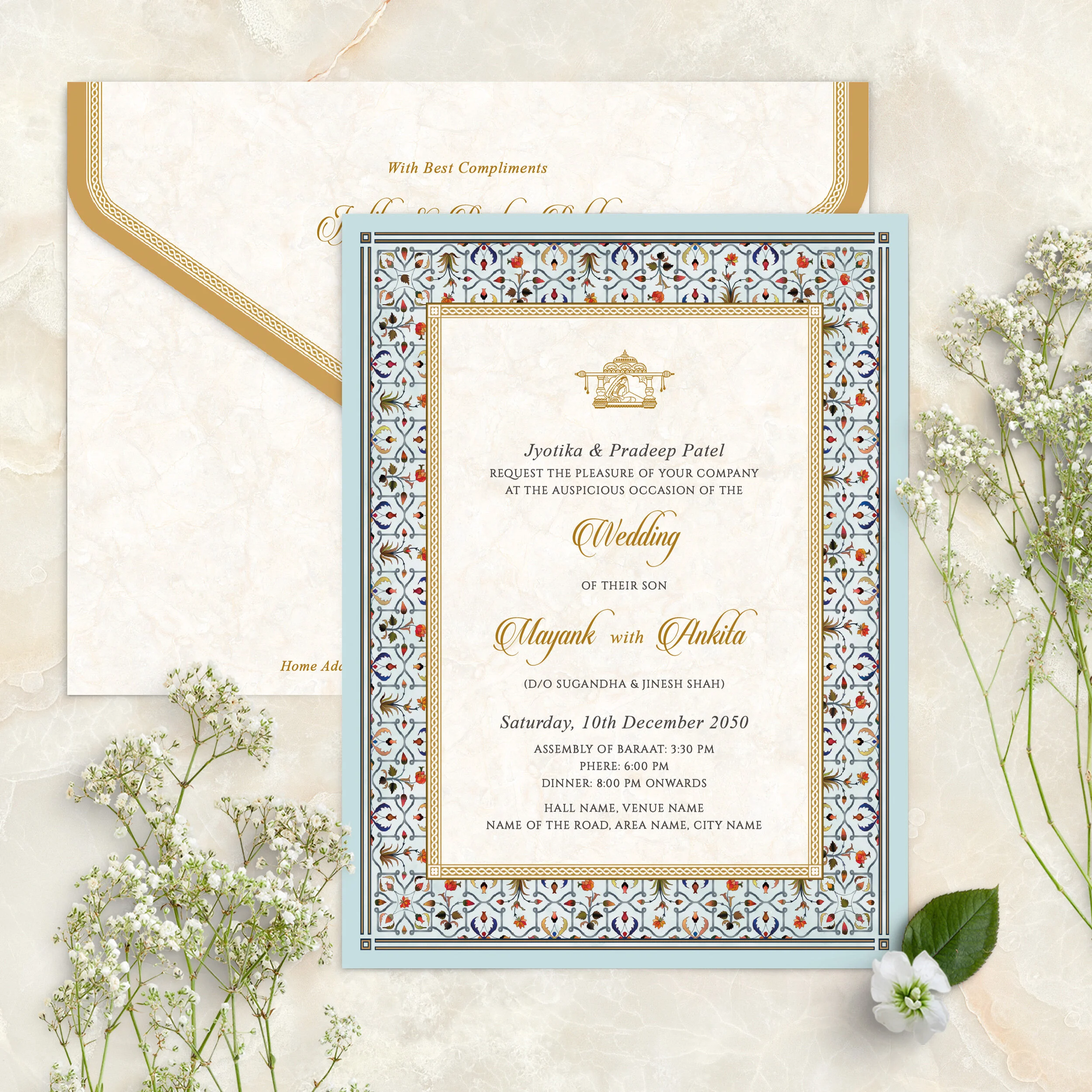 Rohan & Aparna Invitations