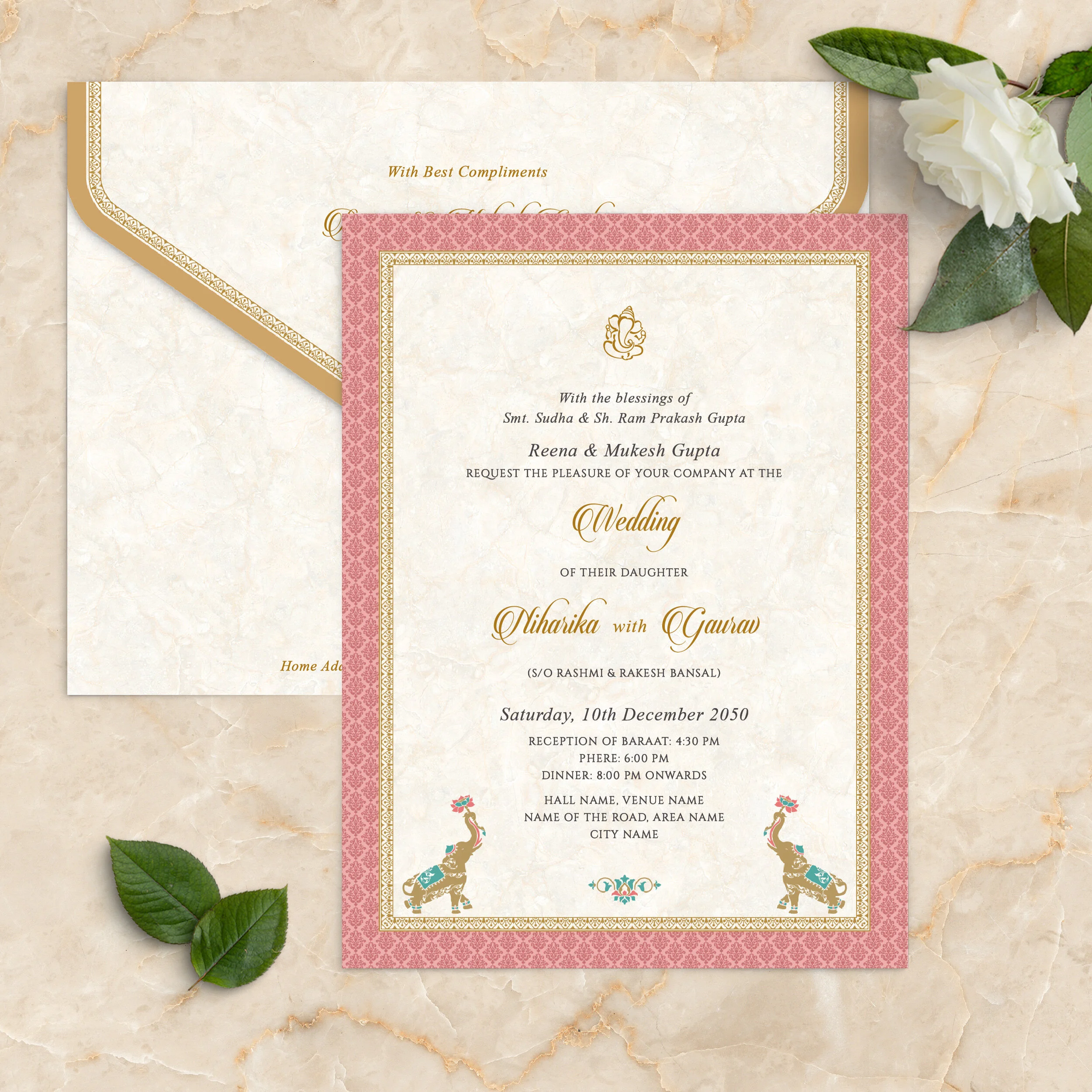 Rohan & Aparna Invitations