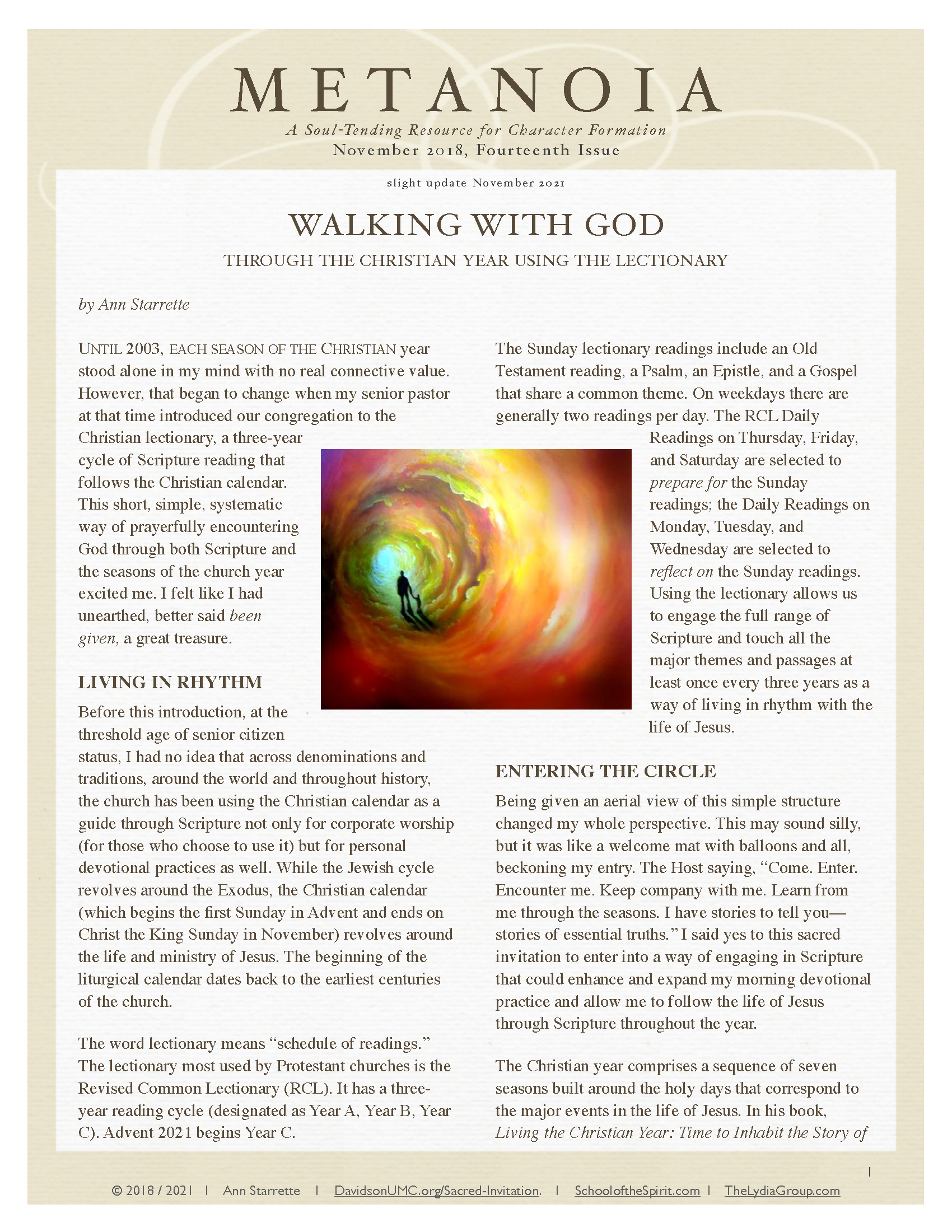 Metanoia — The Lydia Group