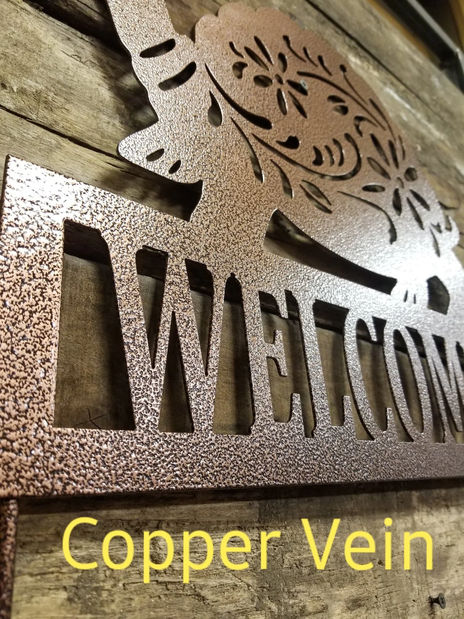 Metal Signs with Custom Powder Coat — Rhodes Welding & Metal Works