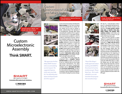 SMART Microsystems Brochures & Presentations — SMART MICROSYSTEMS