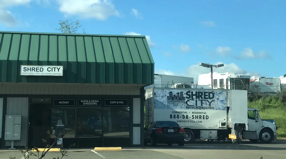 Drop Off your Paper Shredding at Shred City — Shred City