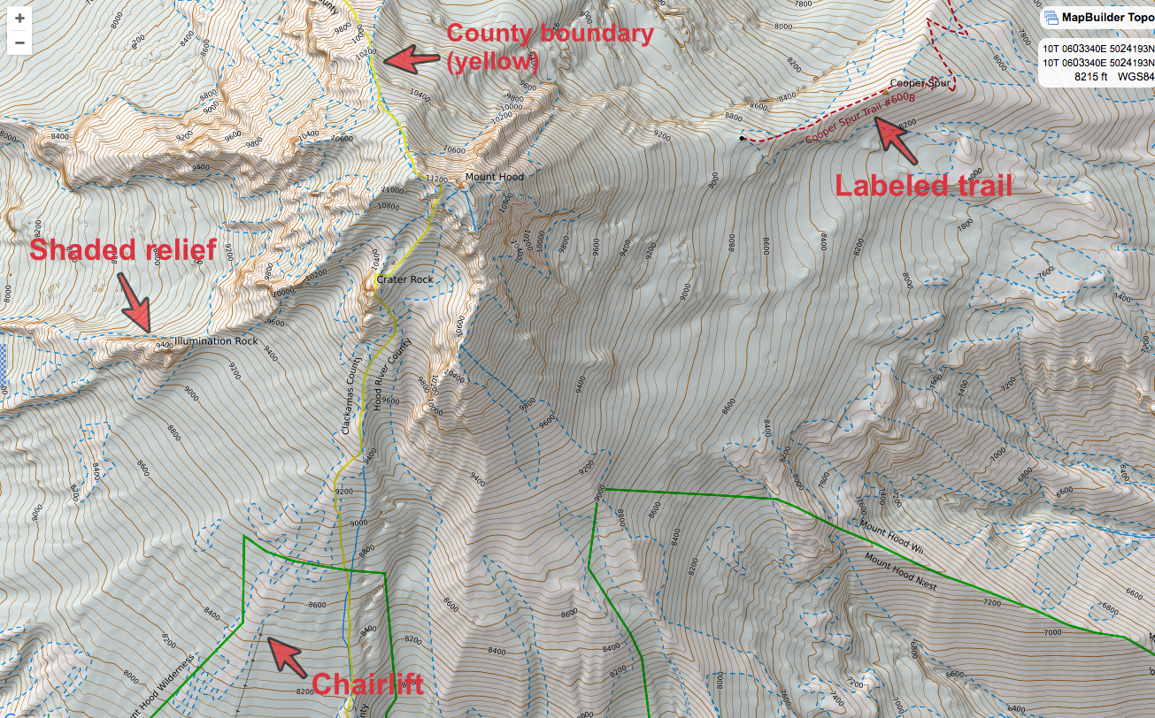 CalTopo tip - Try the "MapBuilder Topo" layer — Alpinesavvy