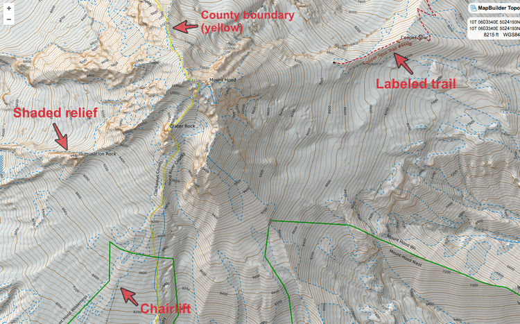 CalTopo tip - Try the "MapBuilder Topo" layer — Alpinesavvy