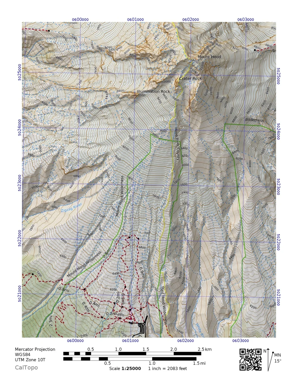 Four good reasons to have a UTM grid on your map — Alpinesavvy