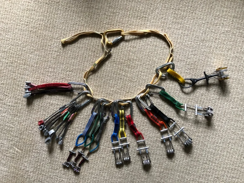 Sewn daisy chain as a gear sling — Alpinesavvy
