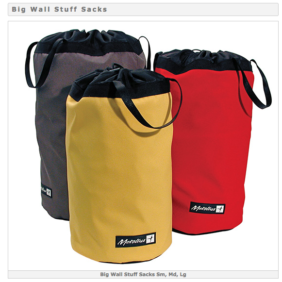 Use rope bags - decluster your big wall anchor — Alpinesavvy
