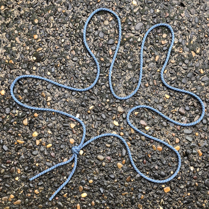 Cordelette - Connect the ends with an overhand knot — Alpinesavvy