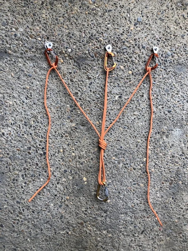 The "open" cordelette — Alpinesavvy
