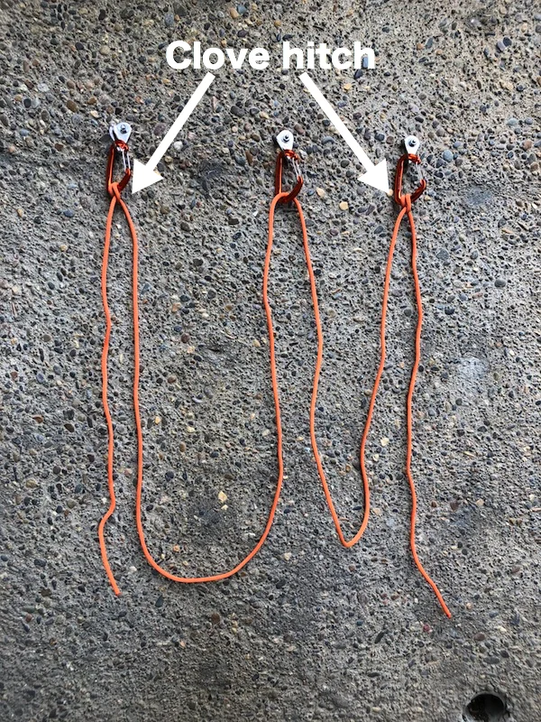 The "open" cordelette — Alpinesavvy