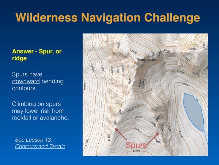 Which Way Wednesday - Topo reading, Saddles, knolls, summits — Alpinesavvy