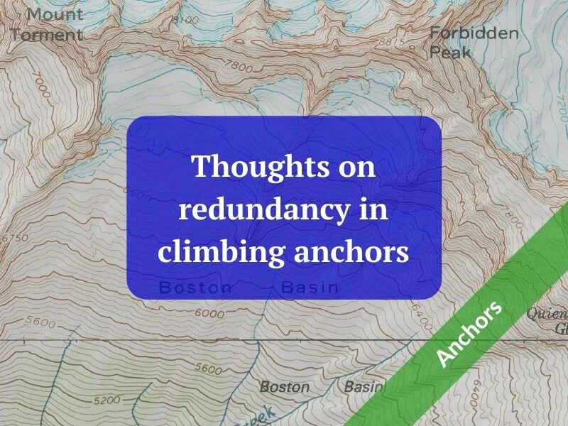 Anchors — Alpinesavvy
