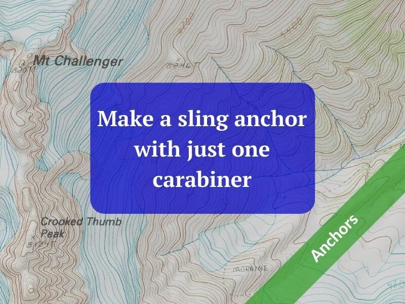 Anchors — Alpinesavvy